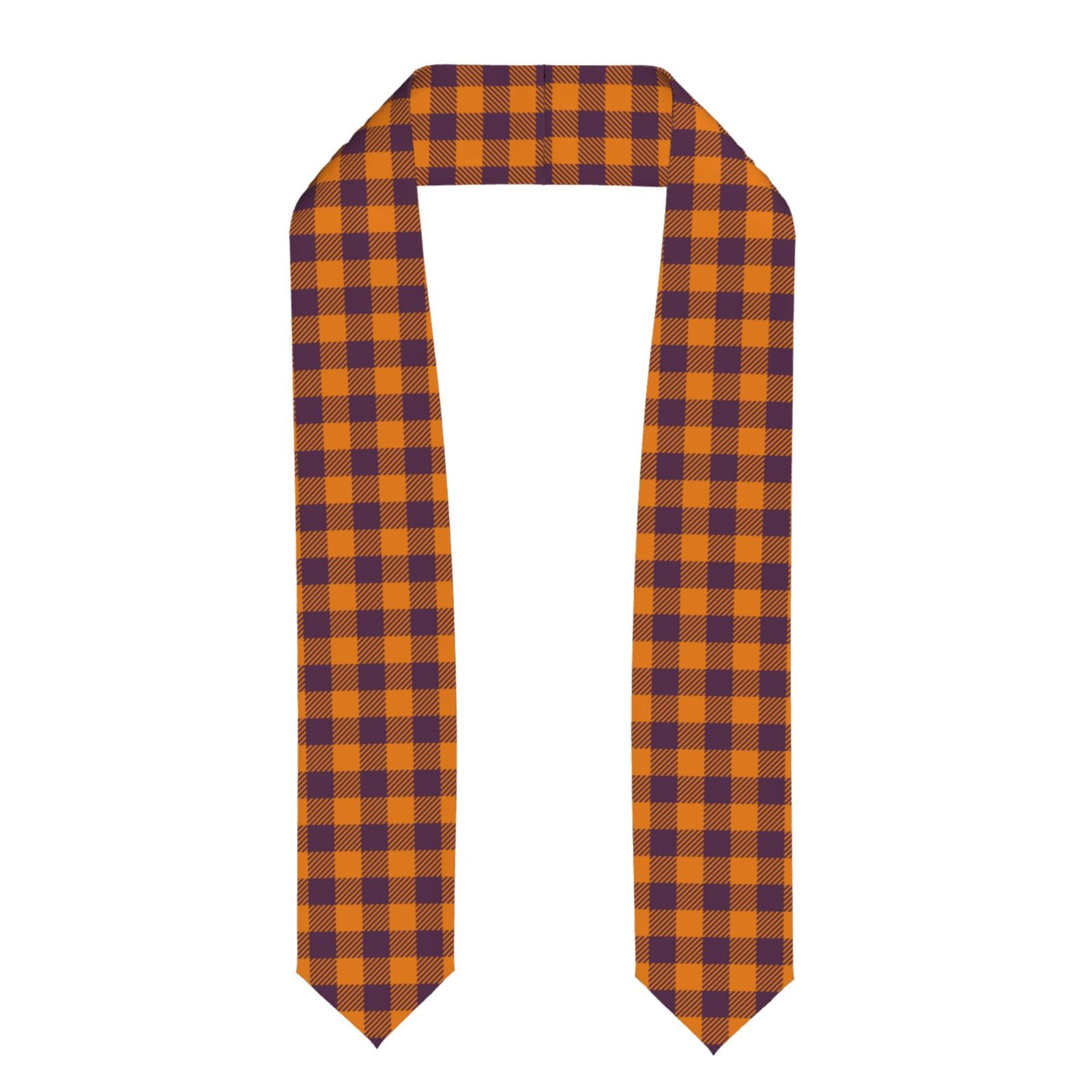Kdxio Fall Buffalo Plaid Graduation Stole Class, Graduation Sash ...