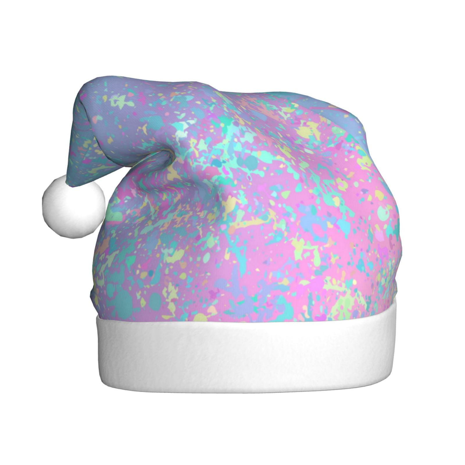 Kdxio Fantasy Gradient for Christmas Hat Santa Hats for Adults Unisex ...
