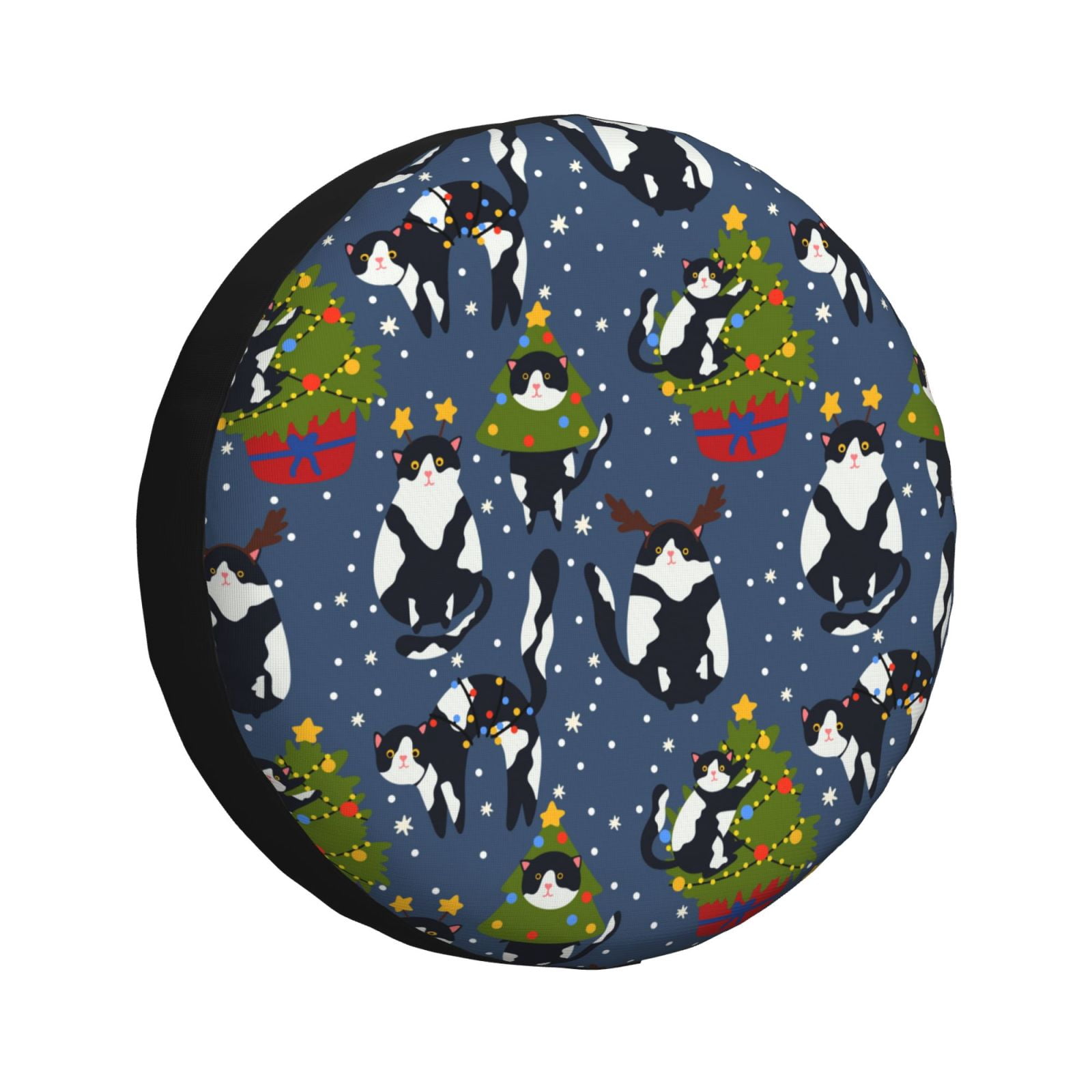 Kdxio Festive Cats and Trees for Tire Cover Wheel Protectors Tyre ...