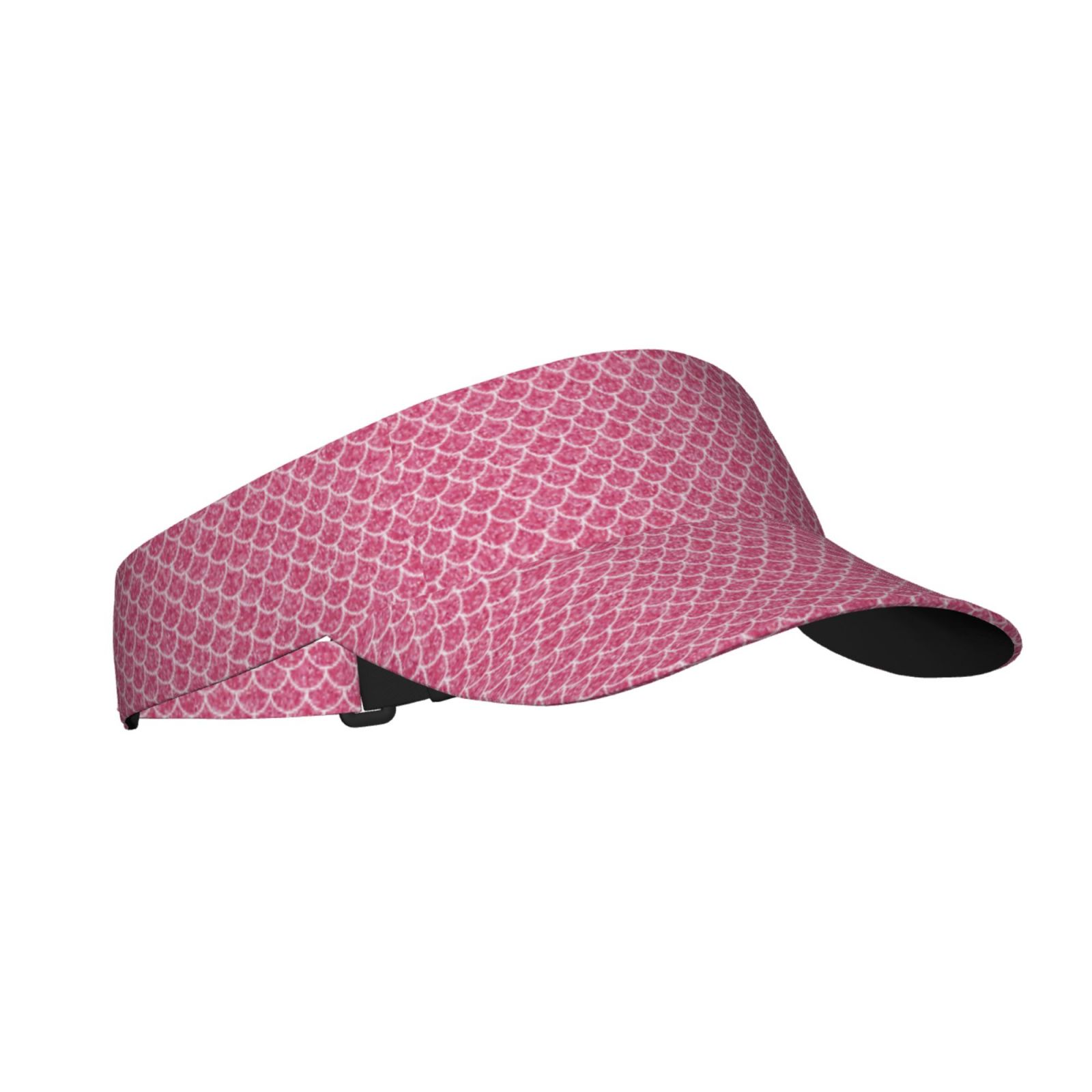 Kdxio Fish Scales Print Sun Visor Hat Golf Visor Adjustable Velcro ...