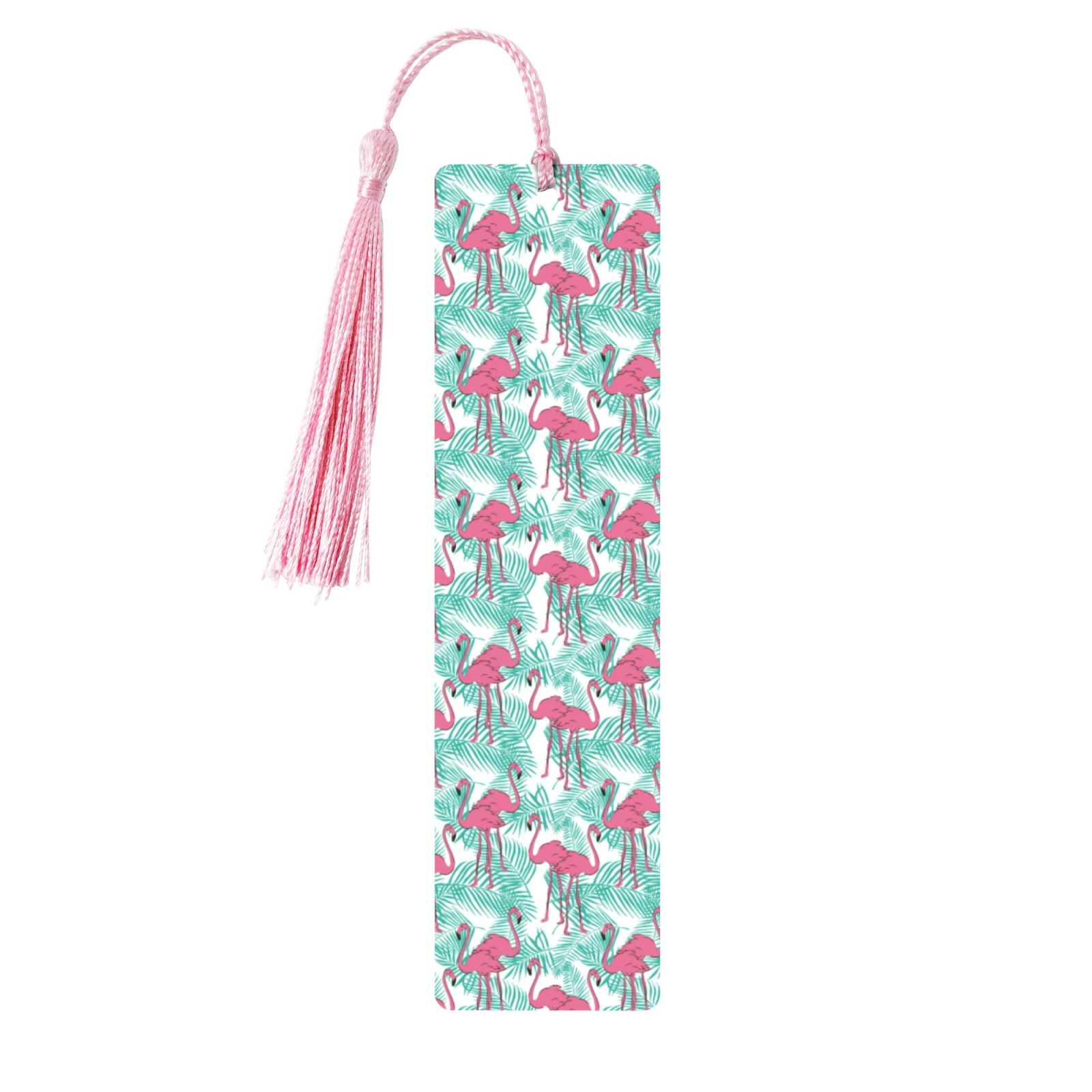 Kdxio Flamingo Print Metal Tassel Bookmarks,Perfect Gift for Art Lovers ...