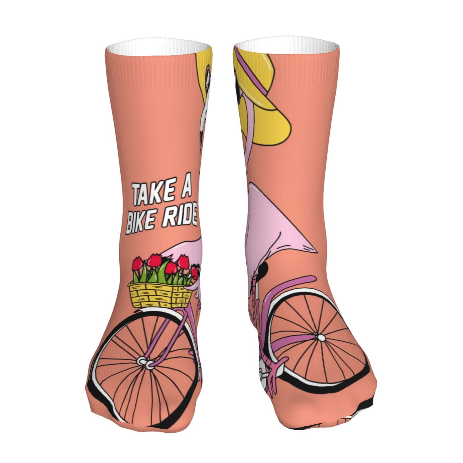 Kdxio Flamingo Riding a Bicycle 标题 - Walmart.com