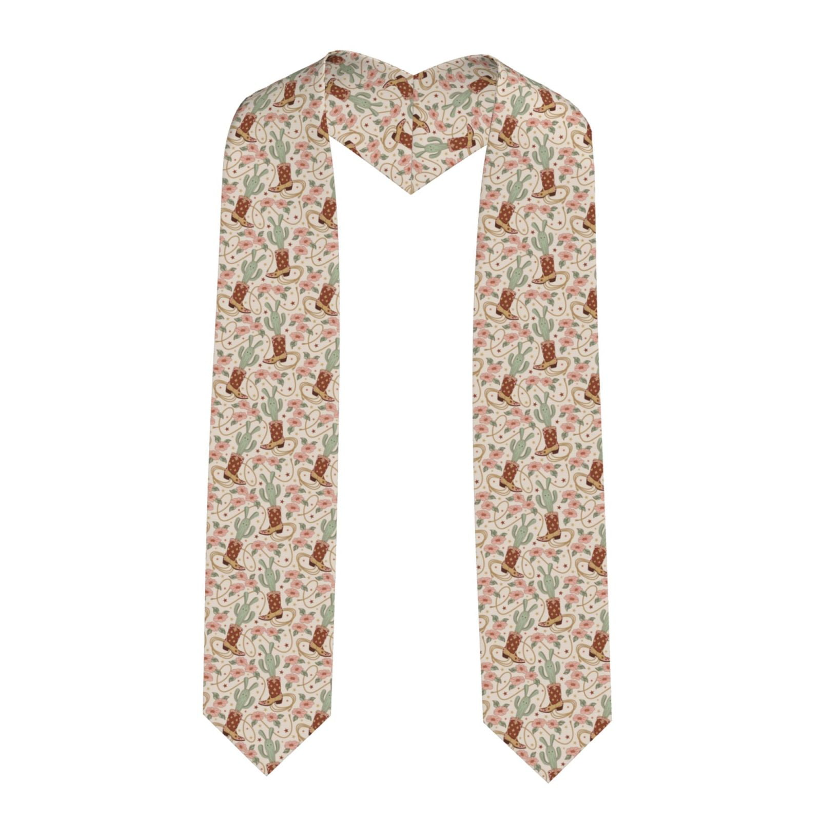Kdxio Floral Cowboy Boots Graduation Stole Class, Graduation Sash ...