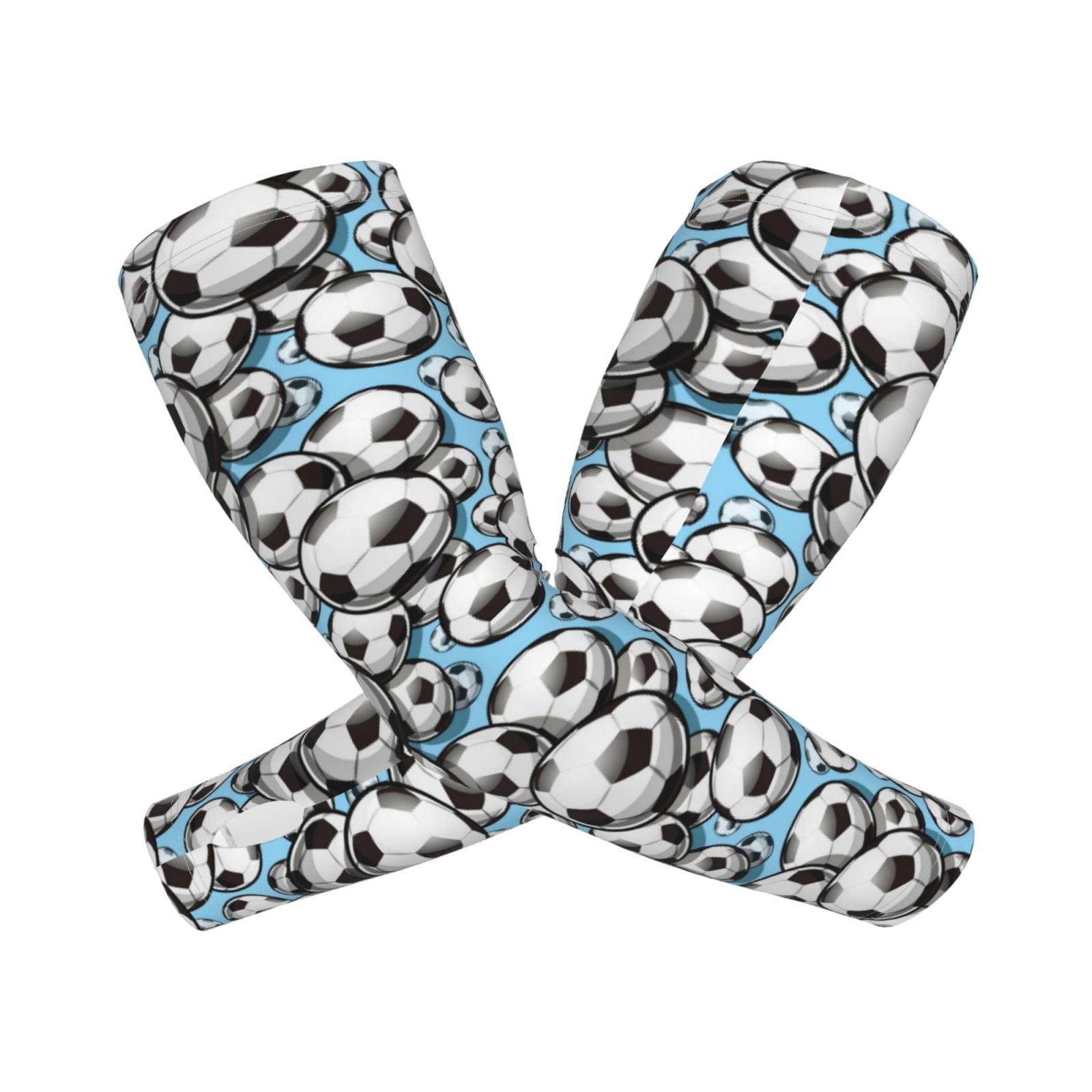 Kdxio Football Soccer Ball Print UV Sun Protection Arm Sleeves - Tattoo ...