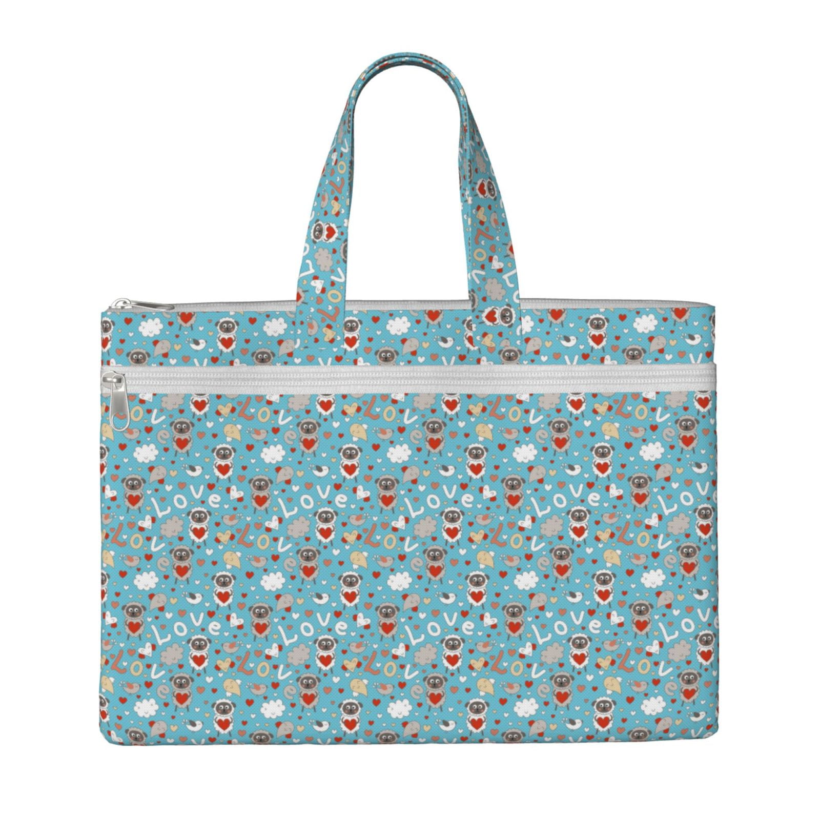 Kdxio Funny Cartoon Animals File Tote Document Bag Business Briefcase ...