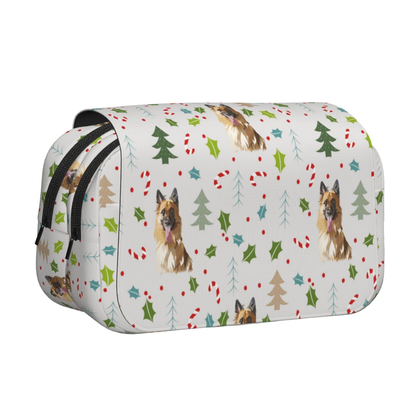 Kdxio German Shepherd Dog for Double Compartment Pen Case Oxford ...