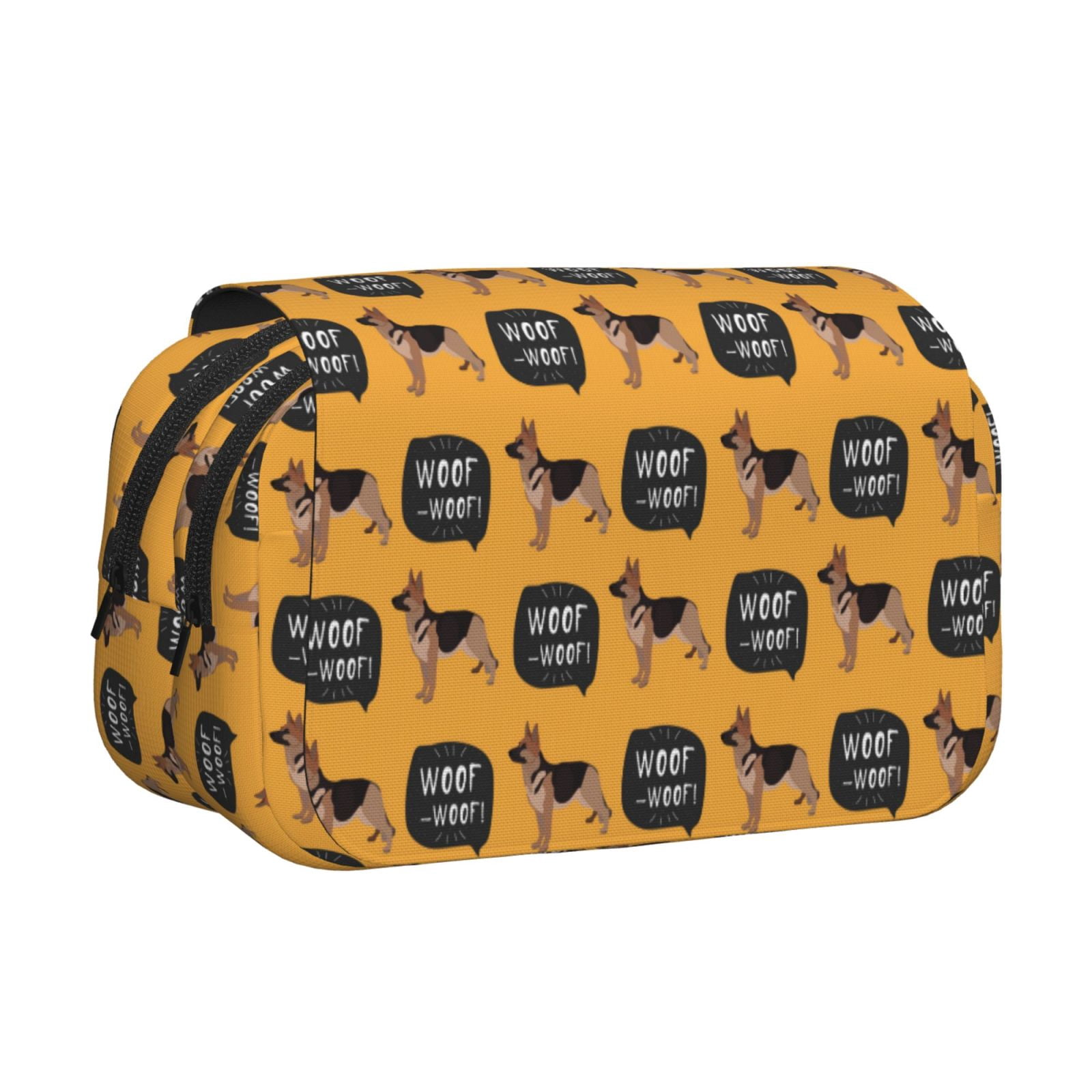 Kdxio German Shepherd Woof for Double Compartment Pen Case Oxford ...