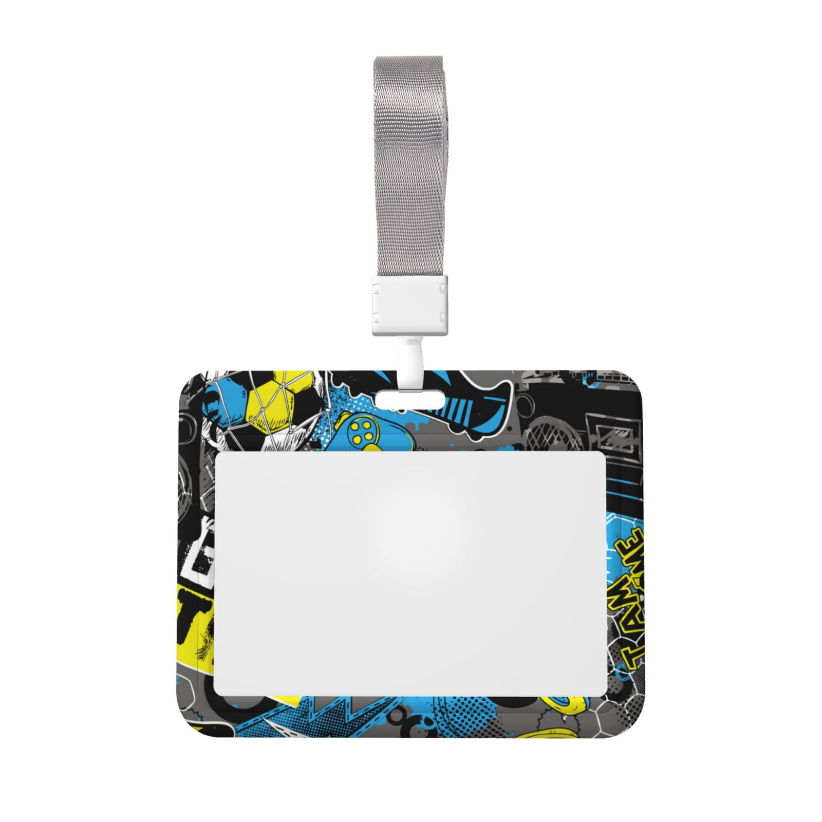 Kdxio Goal Time Card Badge Holder Work Badge Sleeve for Office, School ...