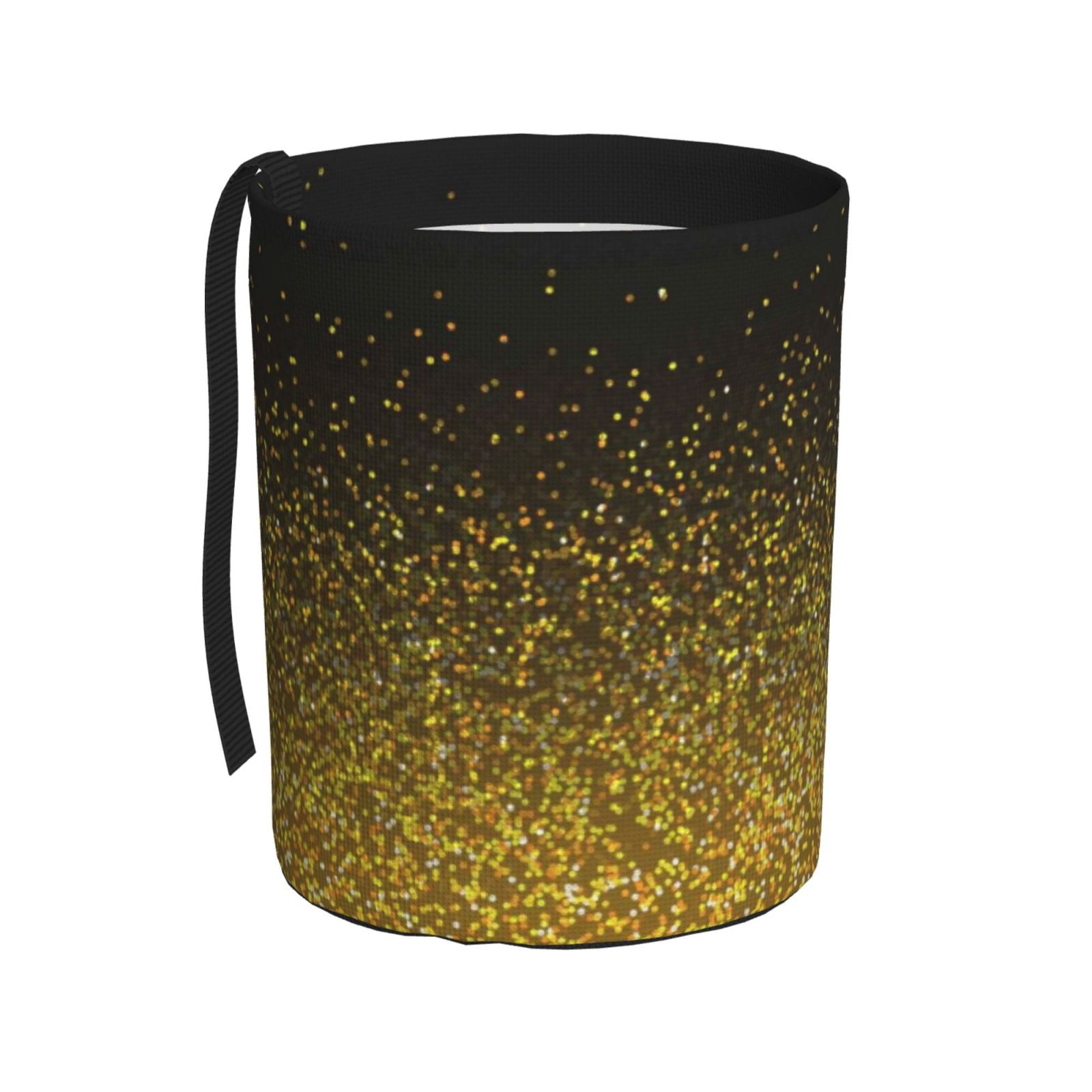 Kdxio Gold Glitter Gradient Car Trash Can Garbage Car Accessories Trash ...