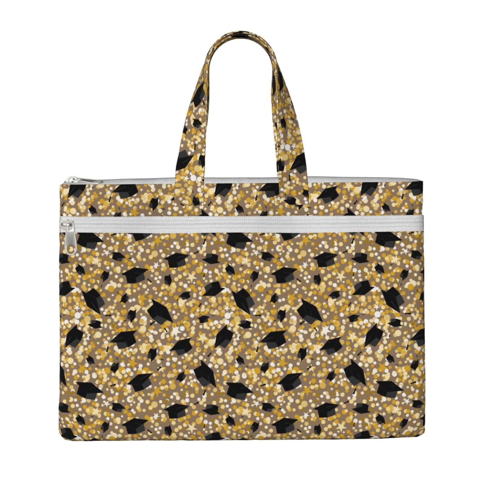 Kdxio Graduation Hats3 File Tote Document Bag Business Briefcase Bag ...