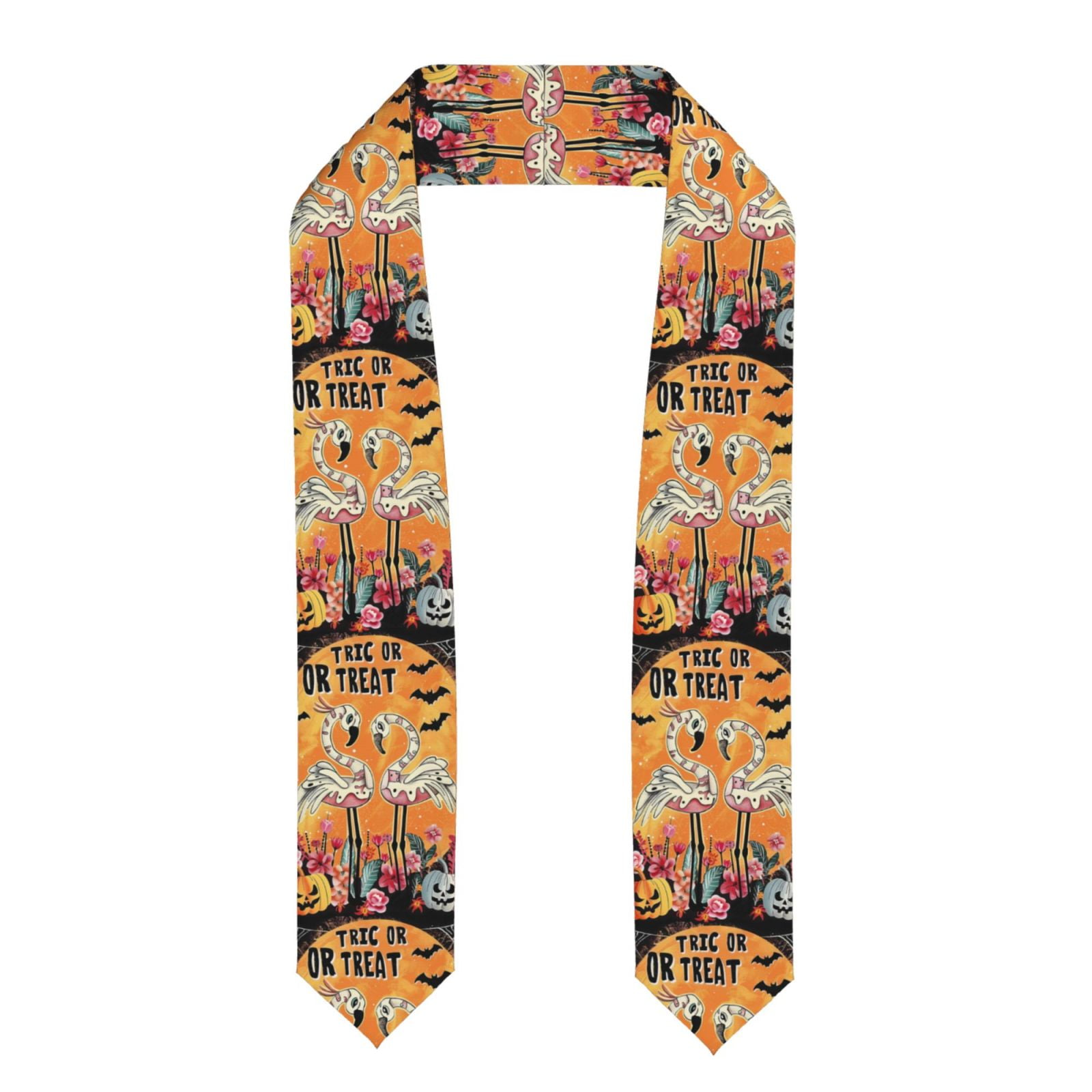 Kdxio Halloween Flamingos Graduation Stole Class, Graduation Sash ...