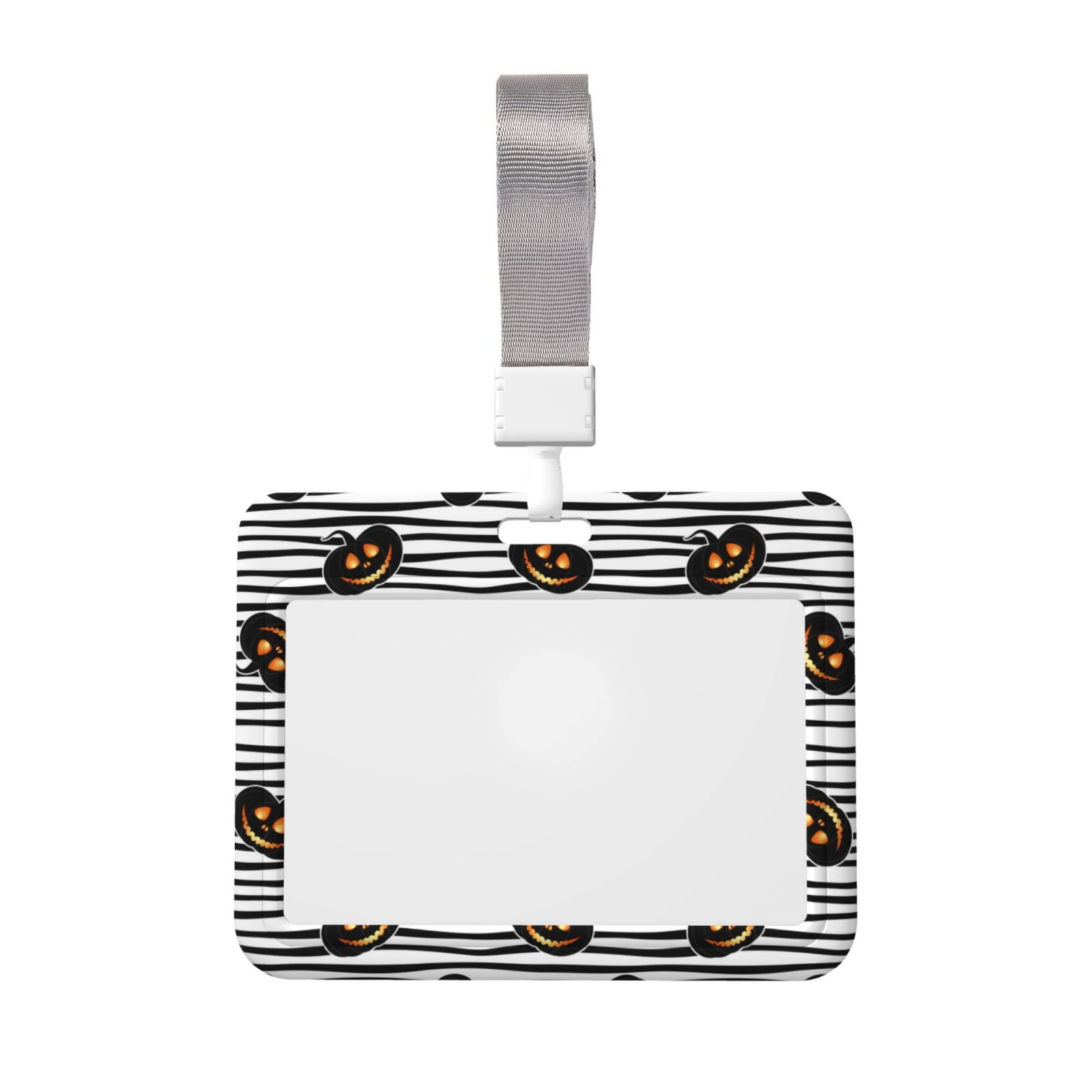 Kdxio Haloween Pumpkins Card Badge Holder Work Badge Sleeve for Office ...