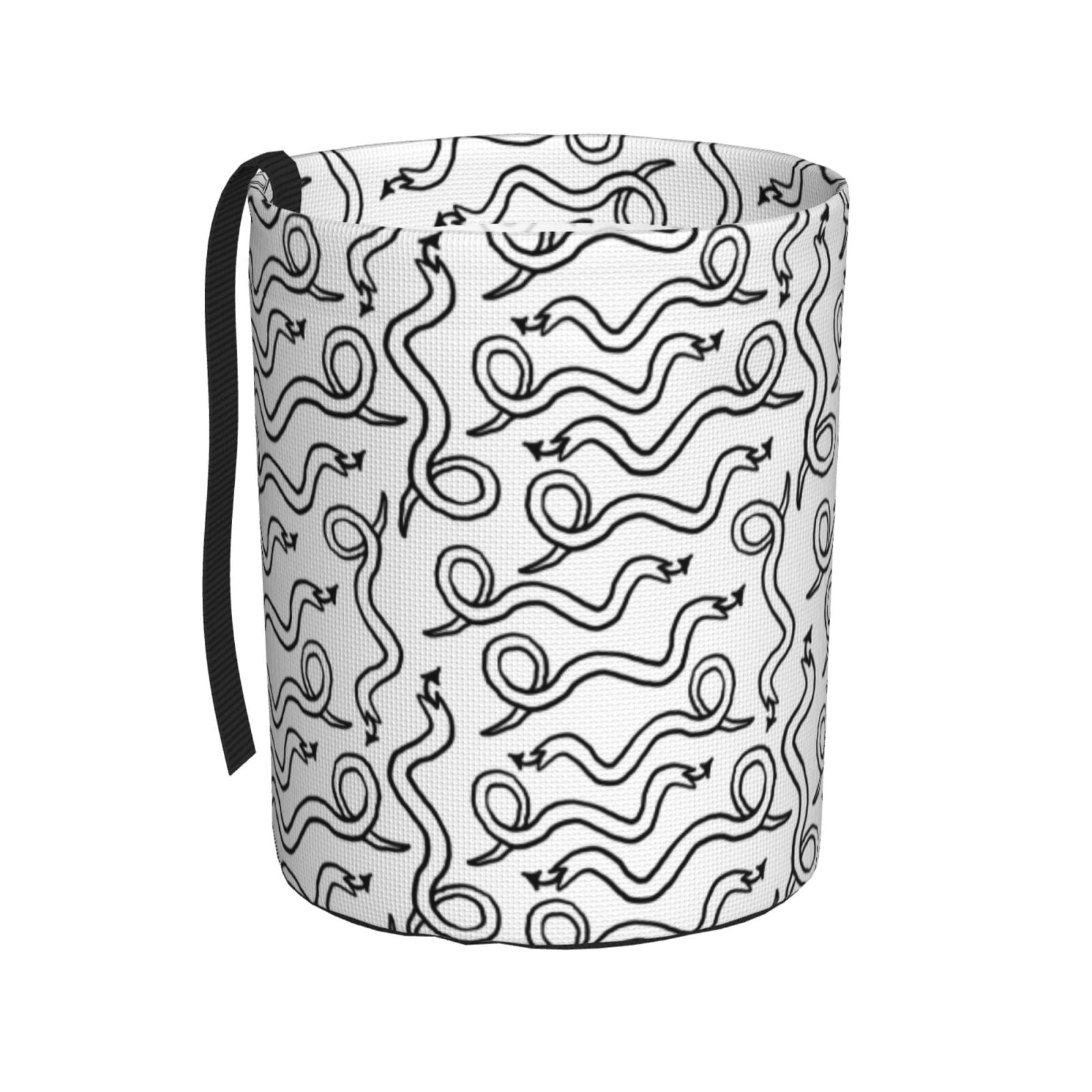 Kdxio Hand Drawn Snake Car Trash Can Garbage Car Accessories Trash Can ...