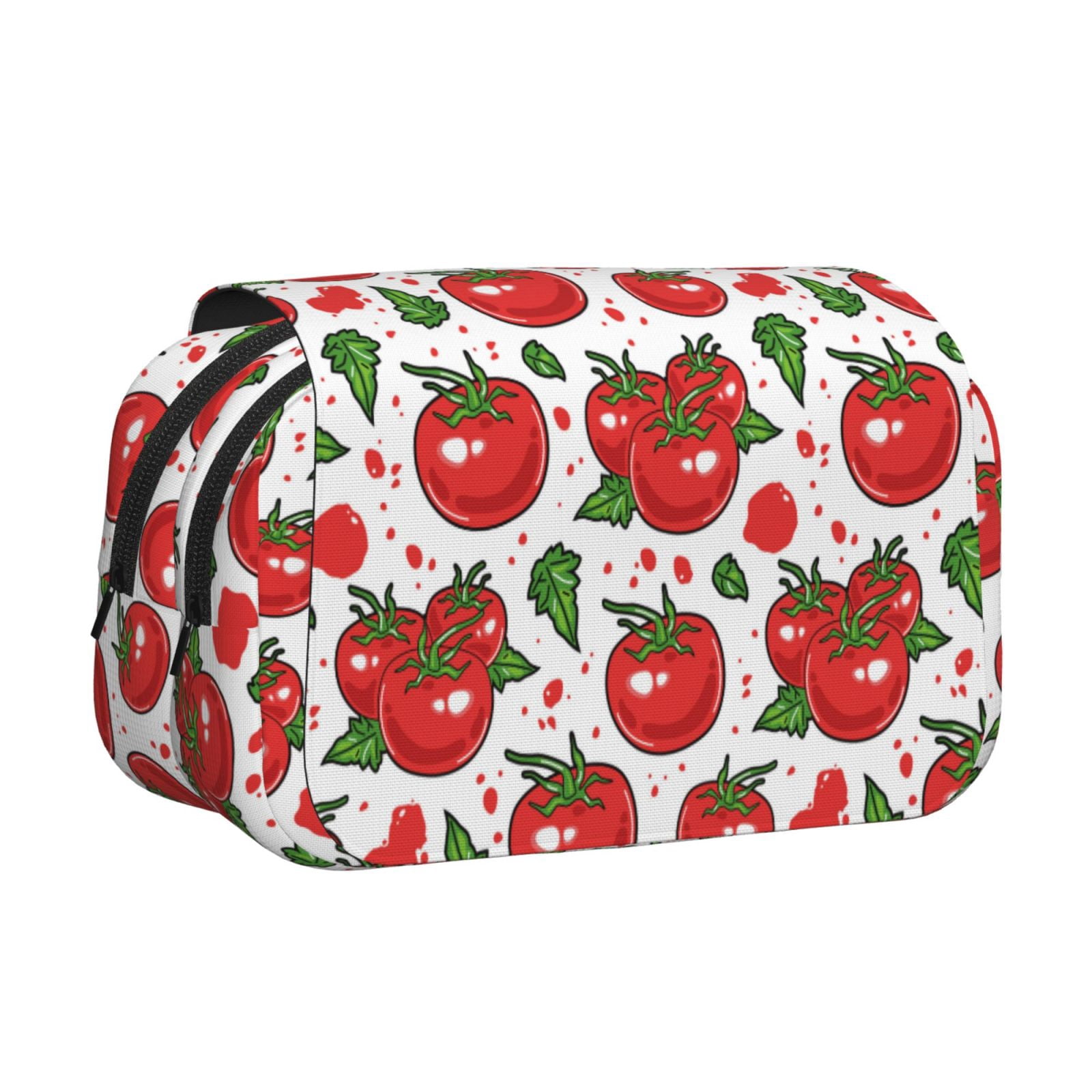 Kdxio Hand Drawn Tomatoes for Double Compartment Pen Case Oxford ...