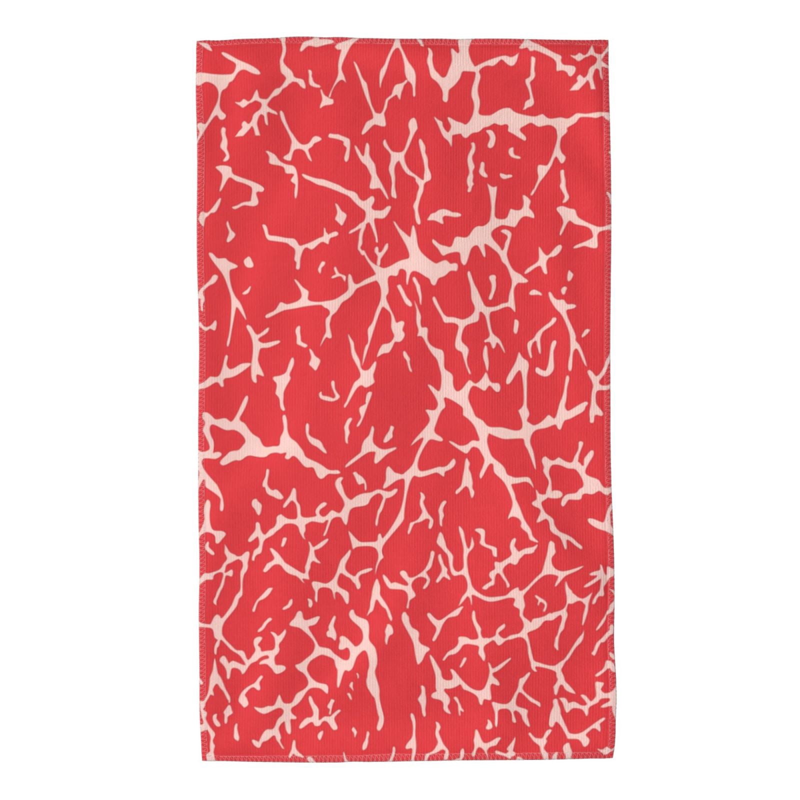 Kdxio Hand Towel Beef2 for Bathroom Kitchen Fingertip Bath Towels 27.5 ...