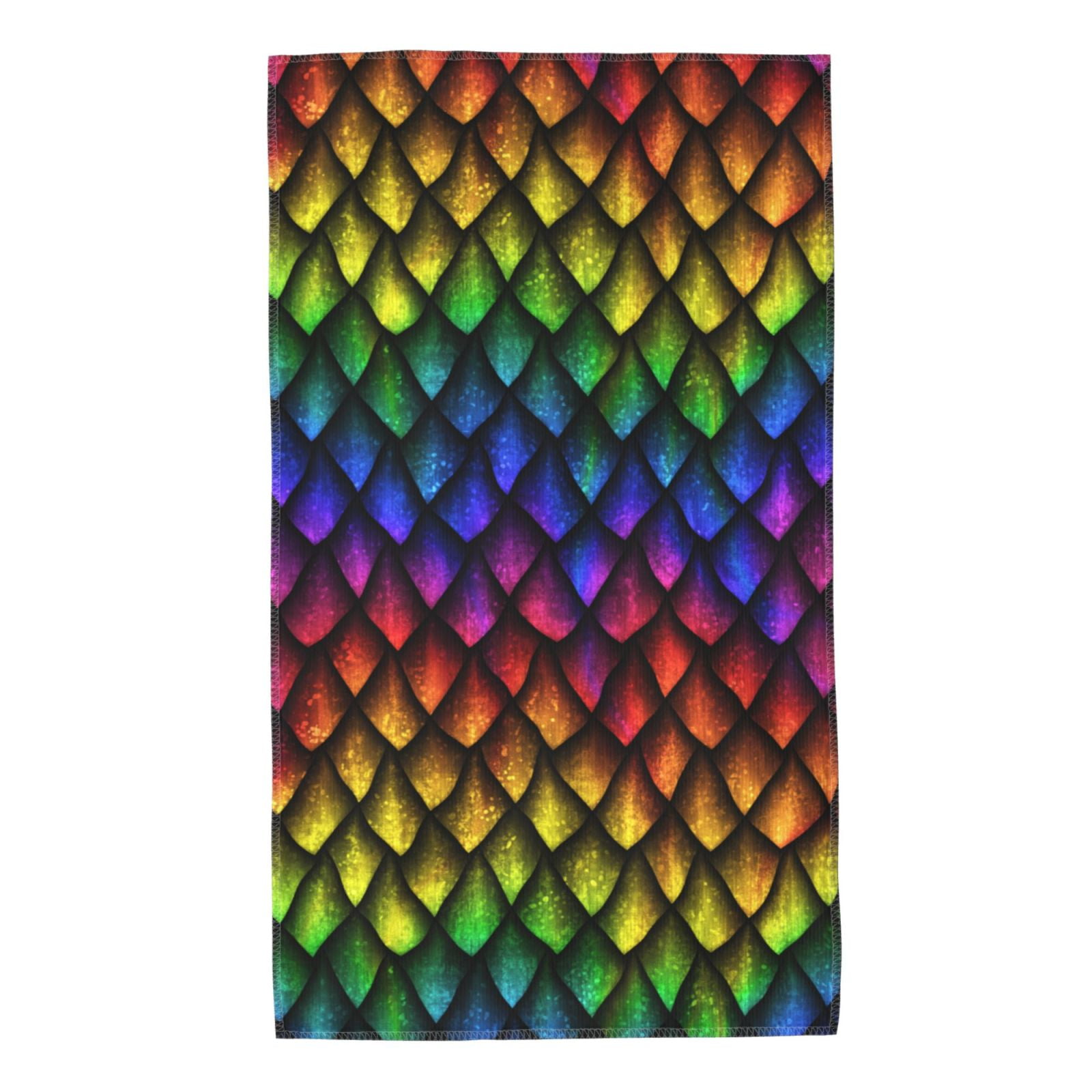 Kdxio Hand Towel Dragon Scales for Bathroom Kitchen Fingertip Bath ...