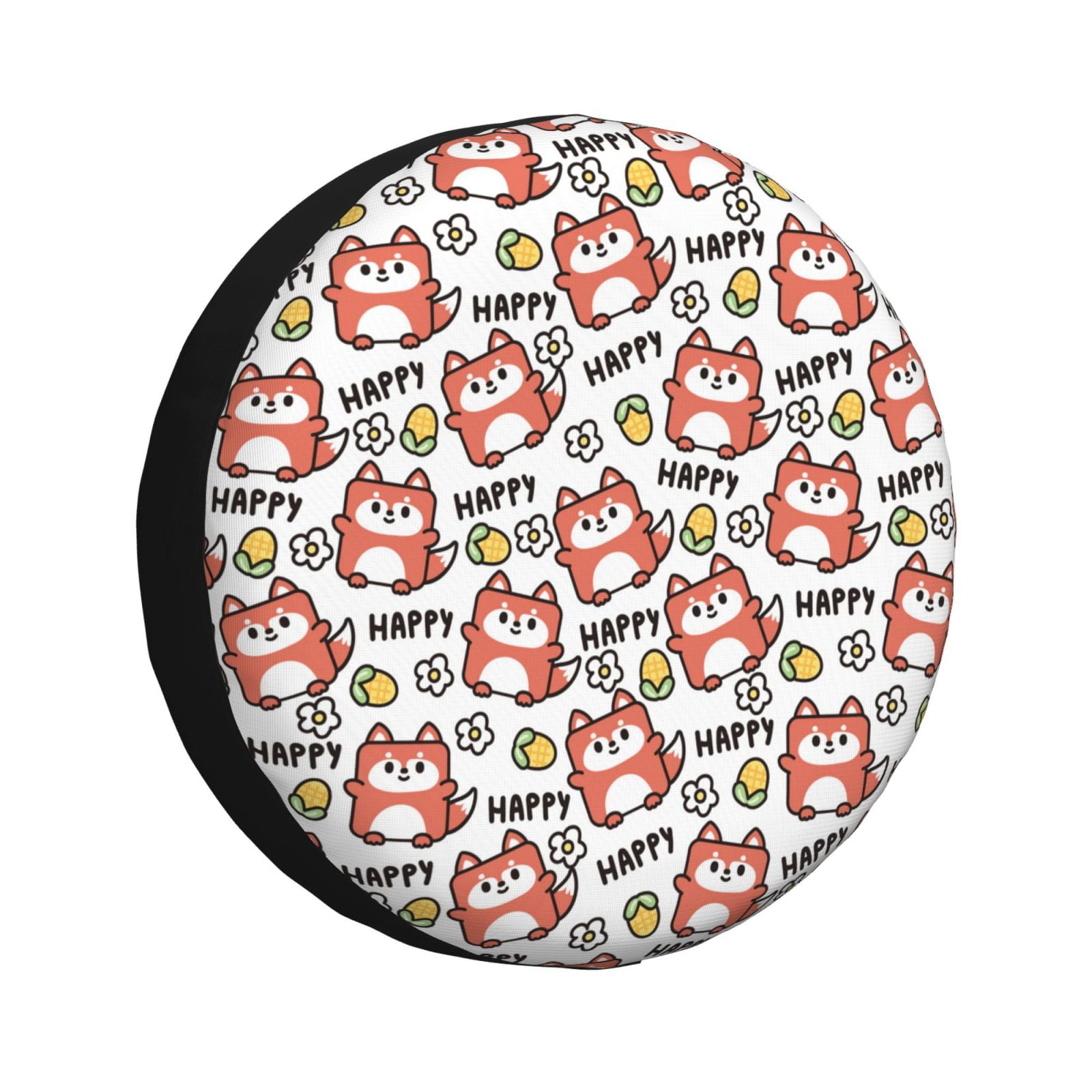 Kdxio Happy Foxy Faces for Tire Cover Wheel Protectors Tyre Covers ...