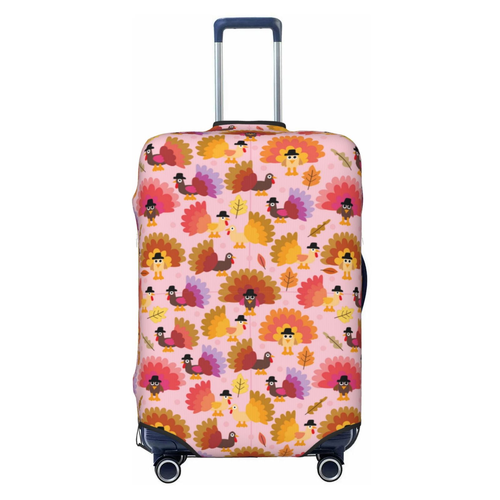 Kdxio Happy Thanksgiving Turkey Pattern Luggage Cover for Travel ...