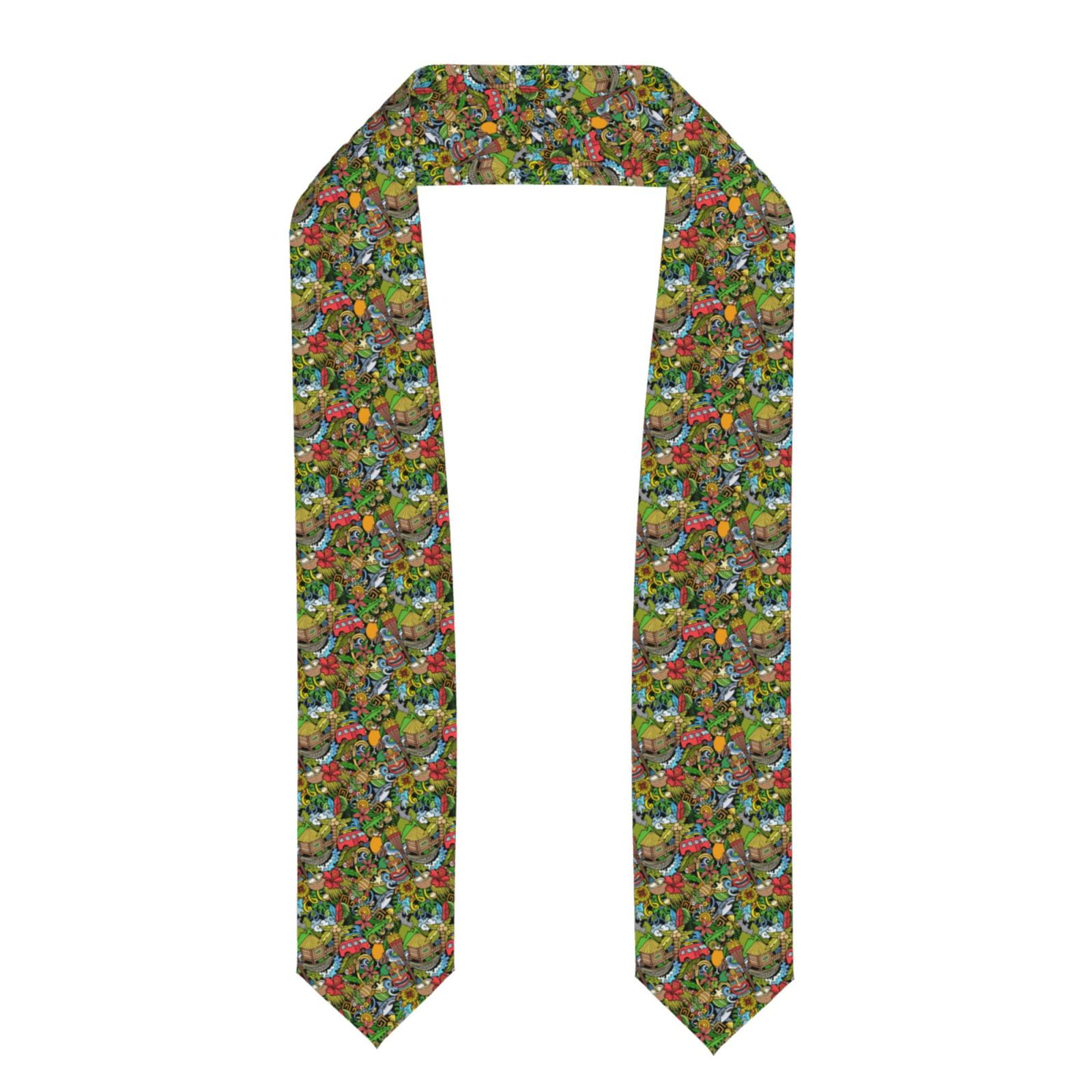 Kdxio Hawaiian Culture Symbols 1 Graduation Stole Class, Graduation ...
