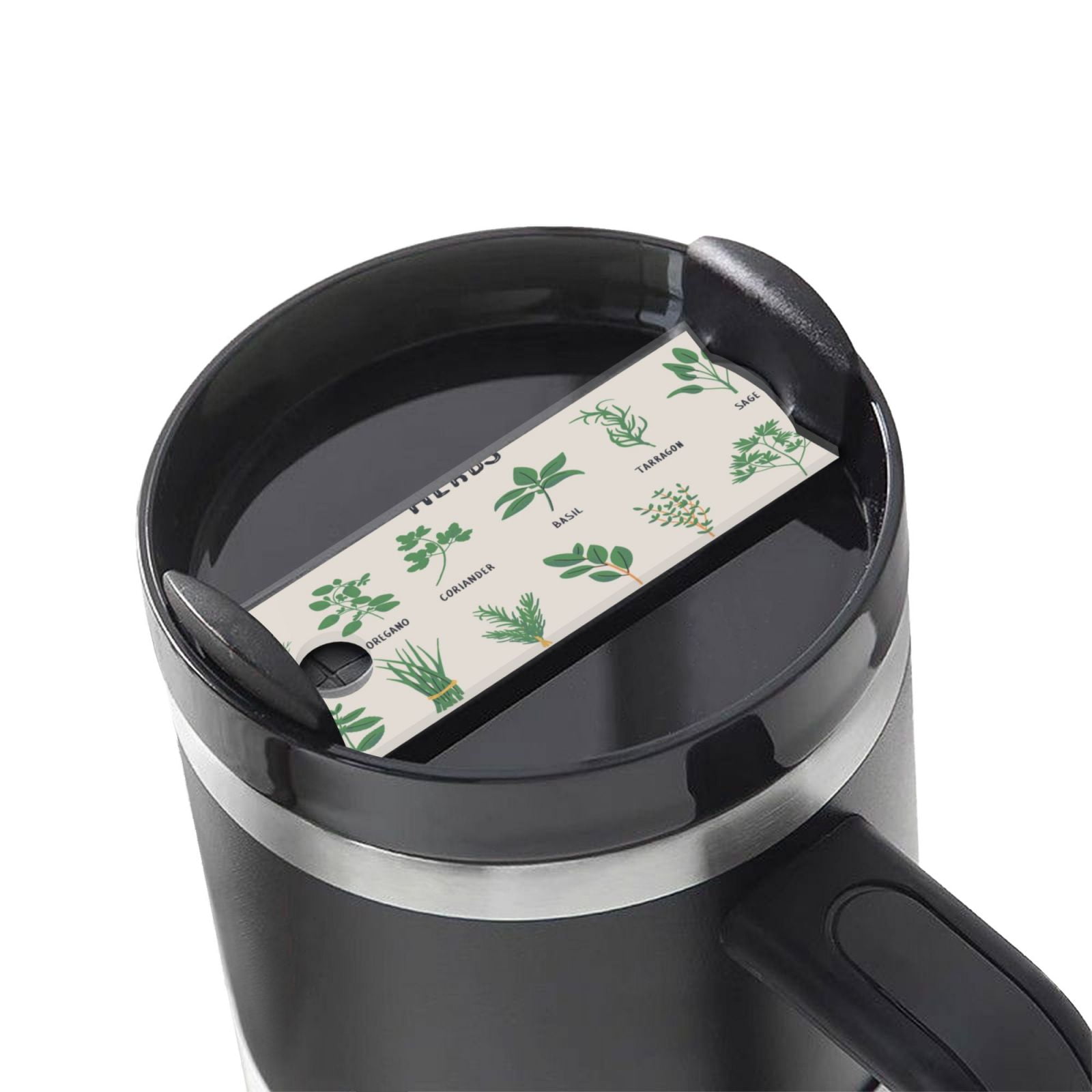 Kdxio Herbs Name Plate Compatible Stanley Cups Name Tag Acrylic ...