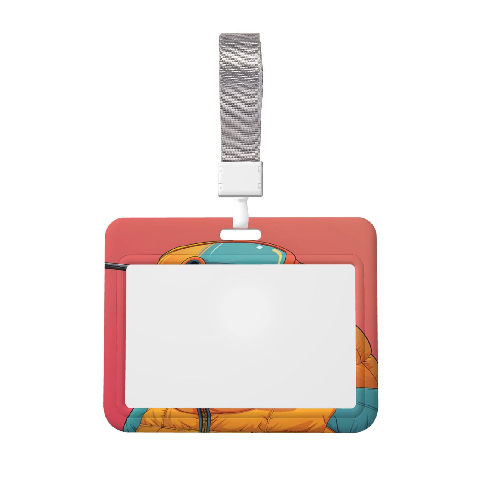 Kdxio Hip Hummingbird In Jacket Card Badge Holder Work Badge Sleeve for ...