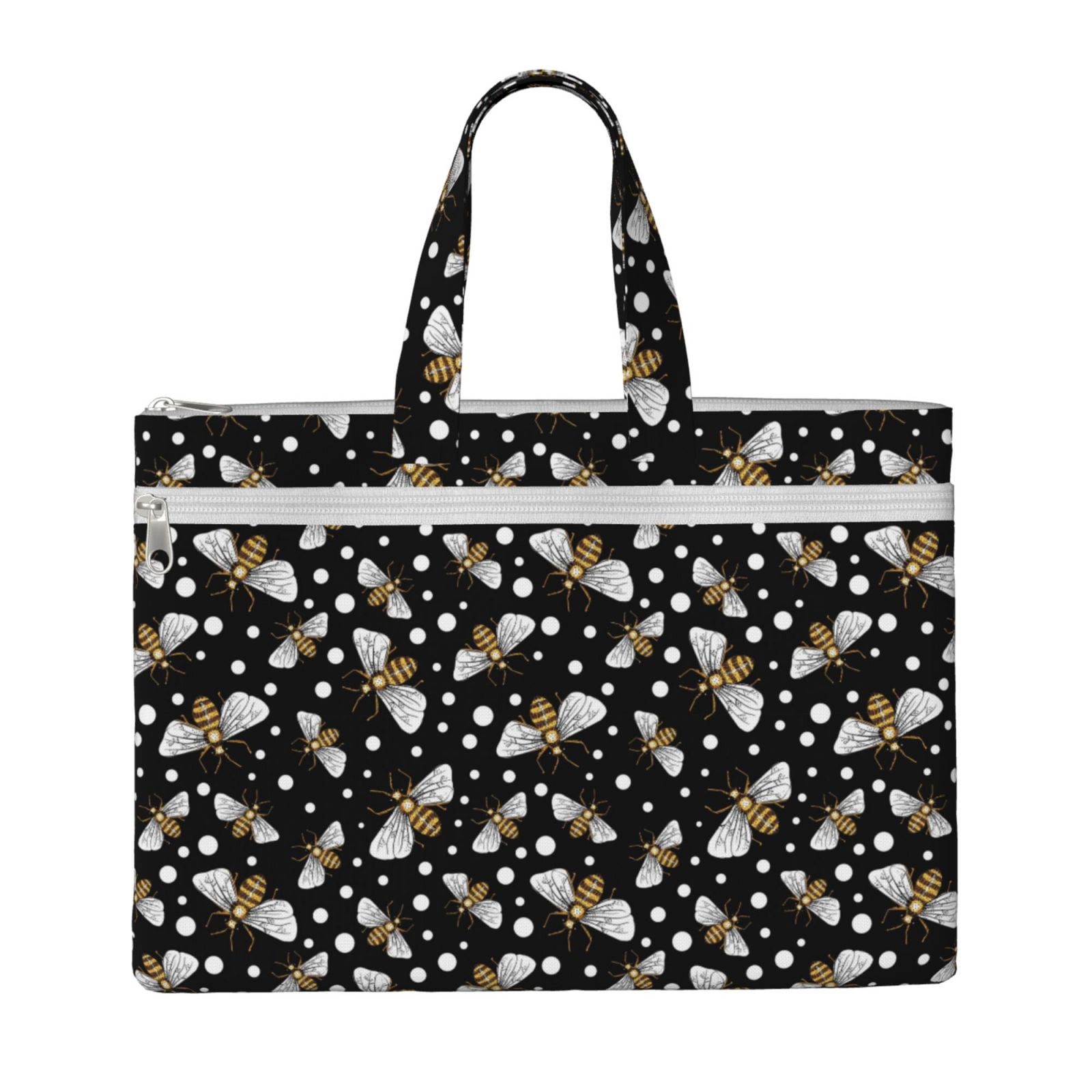 Kdxio Honey Bees at Night File Tote Document Bag Business Briefcase Bag ...
