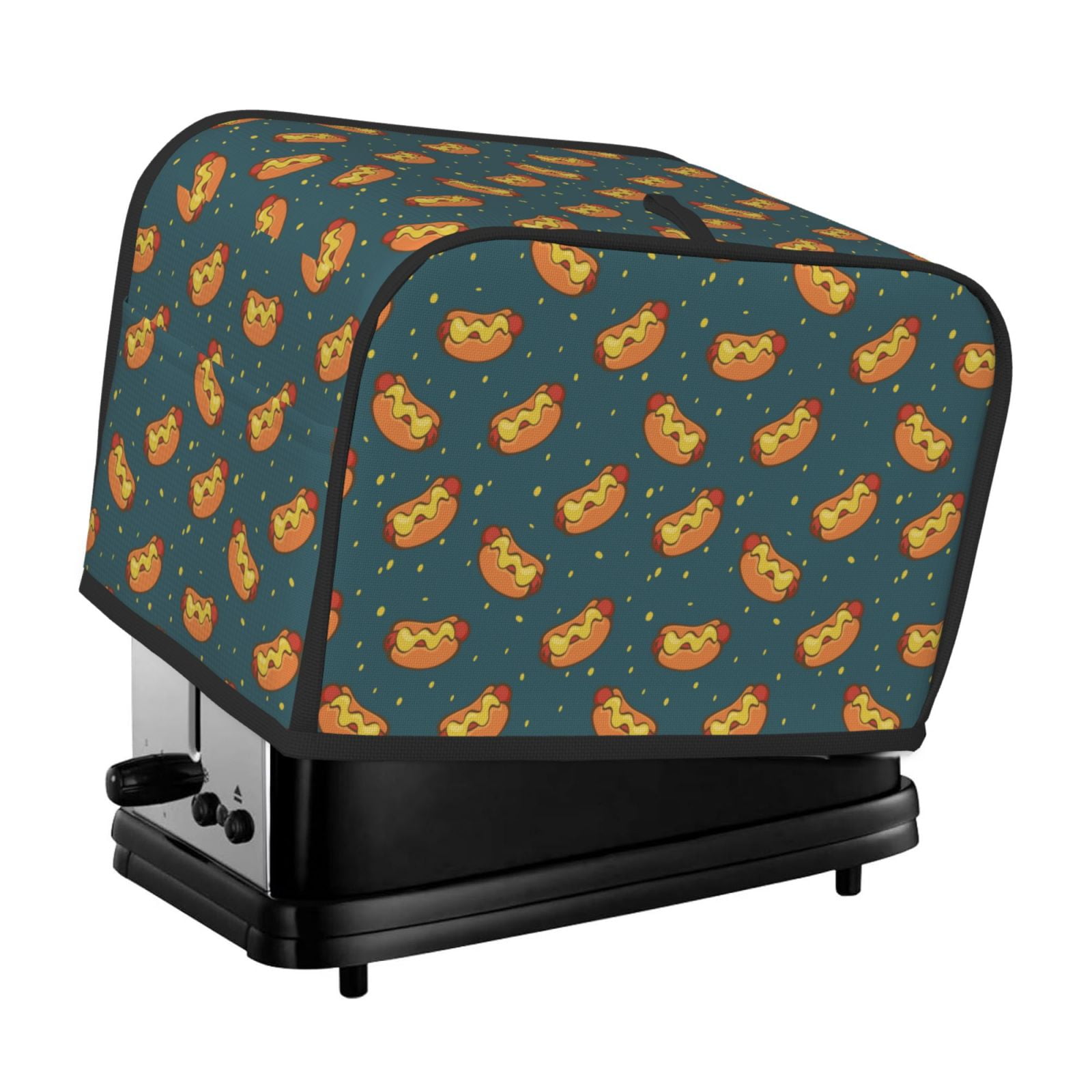 Kdxio Hot Dog 6 Print Toaster Cover Bread Machine Cover Fits for Most ...