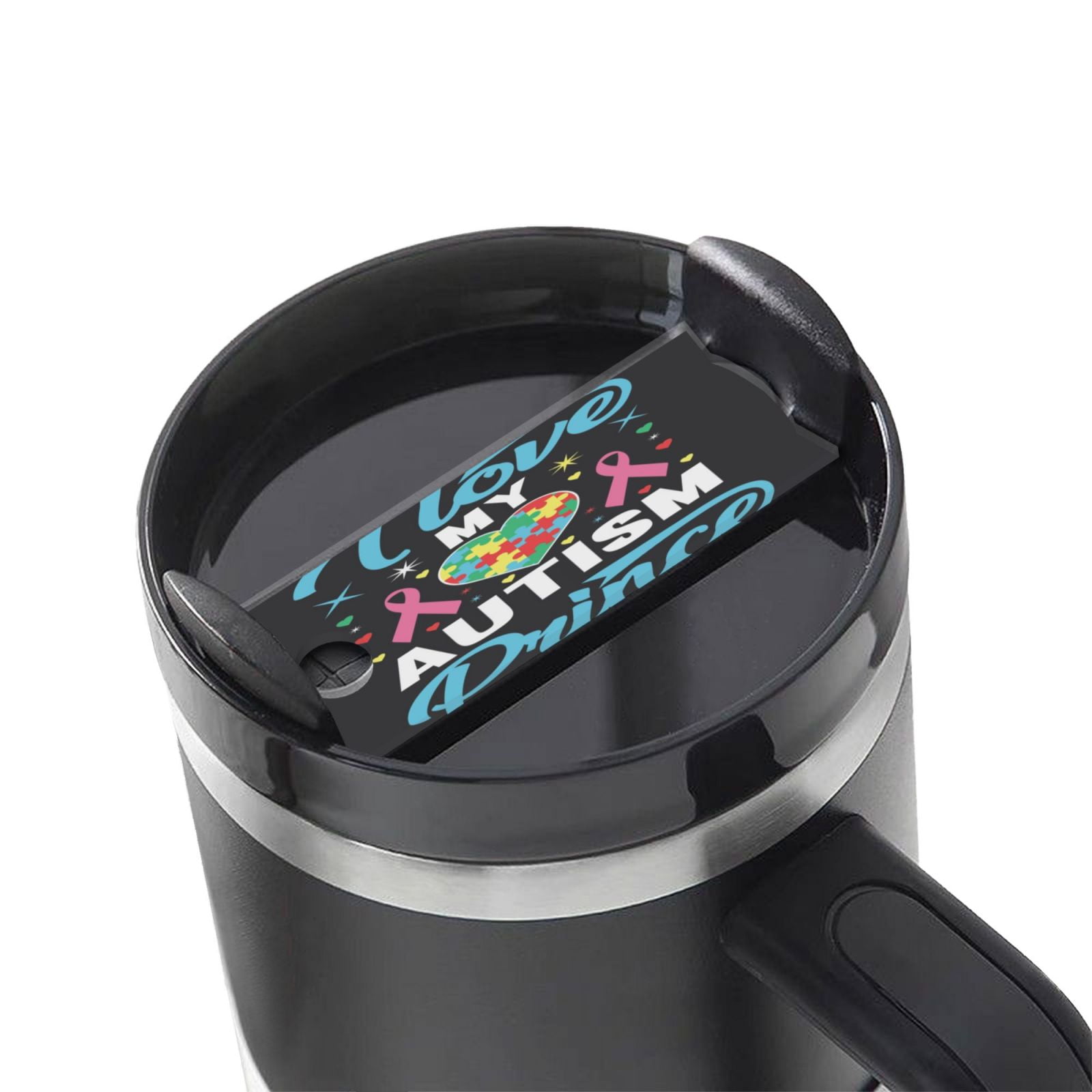 Kdxio I Love My Autism Name Plate Compatible Stanley Cups Name Tag ...