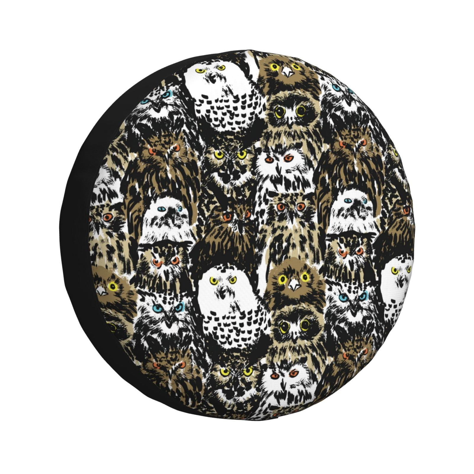 Kdxio Ink Graffiti Owl for Tire Cover Wheel Protectors Tyre Covers ...