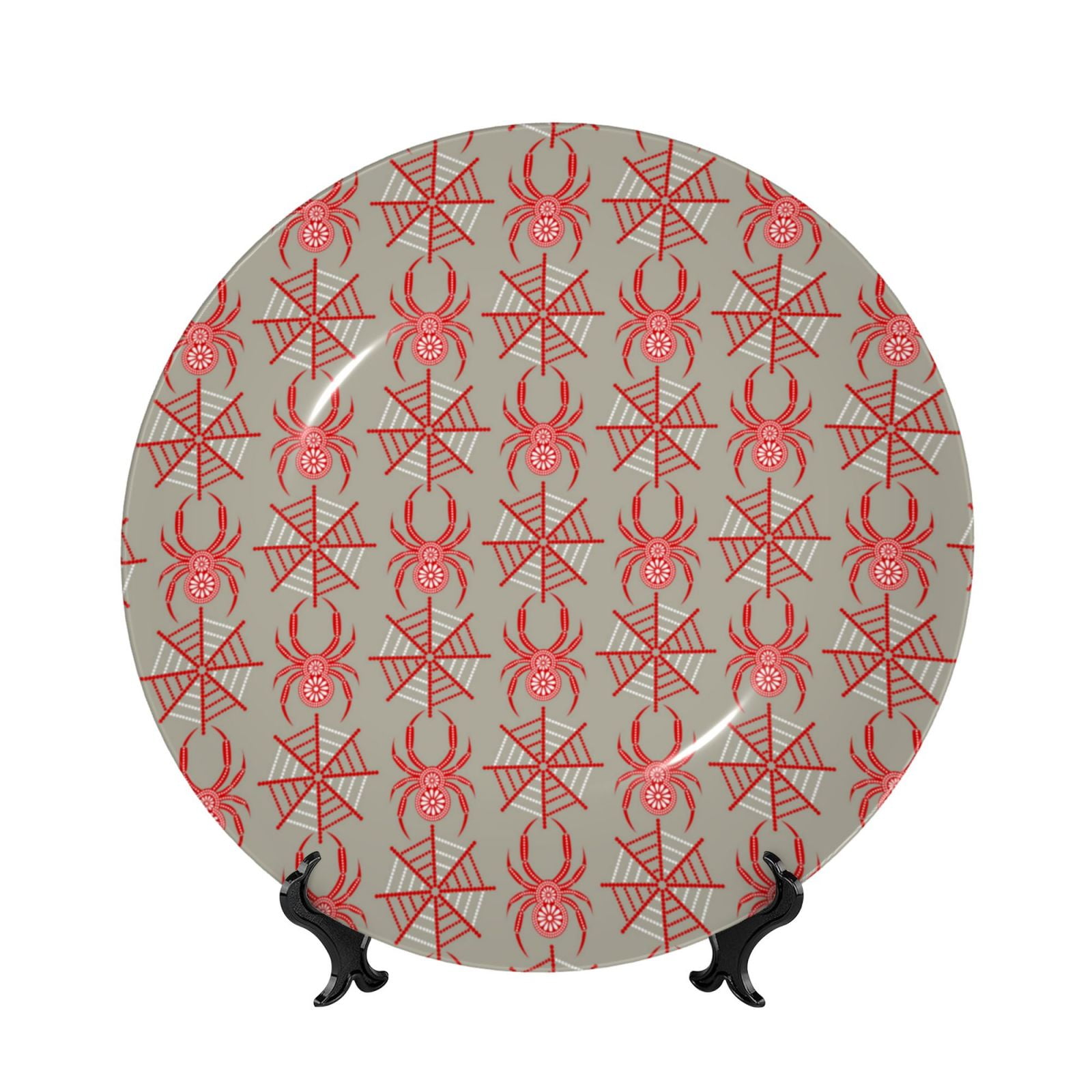 Kdxio Insects Spiders Bone China Decorative Plate Ceramic Decorative ...