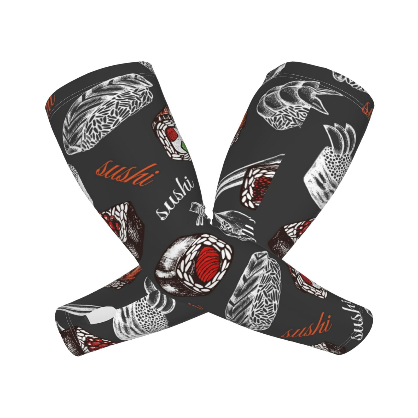 Kdxio Japanese Sushi Hashi Print UV Sun Protection Arm Sleeves - Tattoo ...