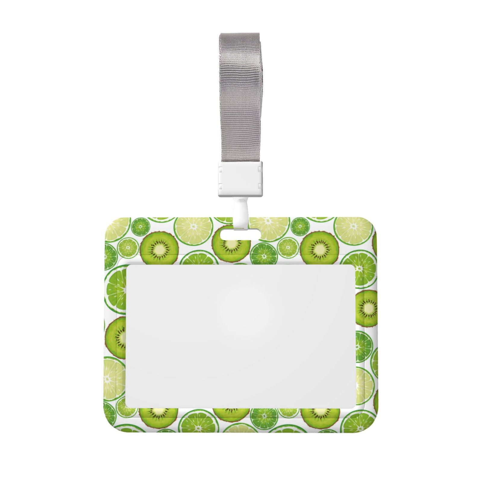Kdxio Kiwi Lemon Card Badge Holder Work Badge Sleeve for Office, School ...