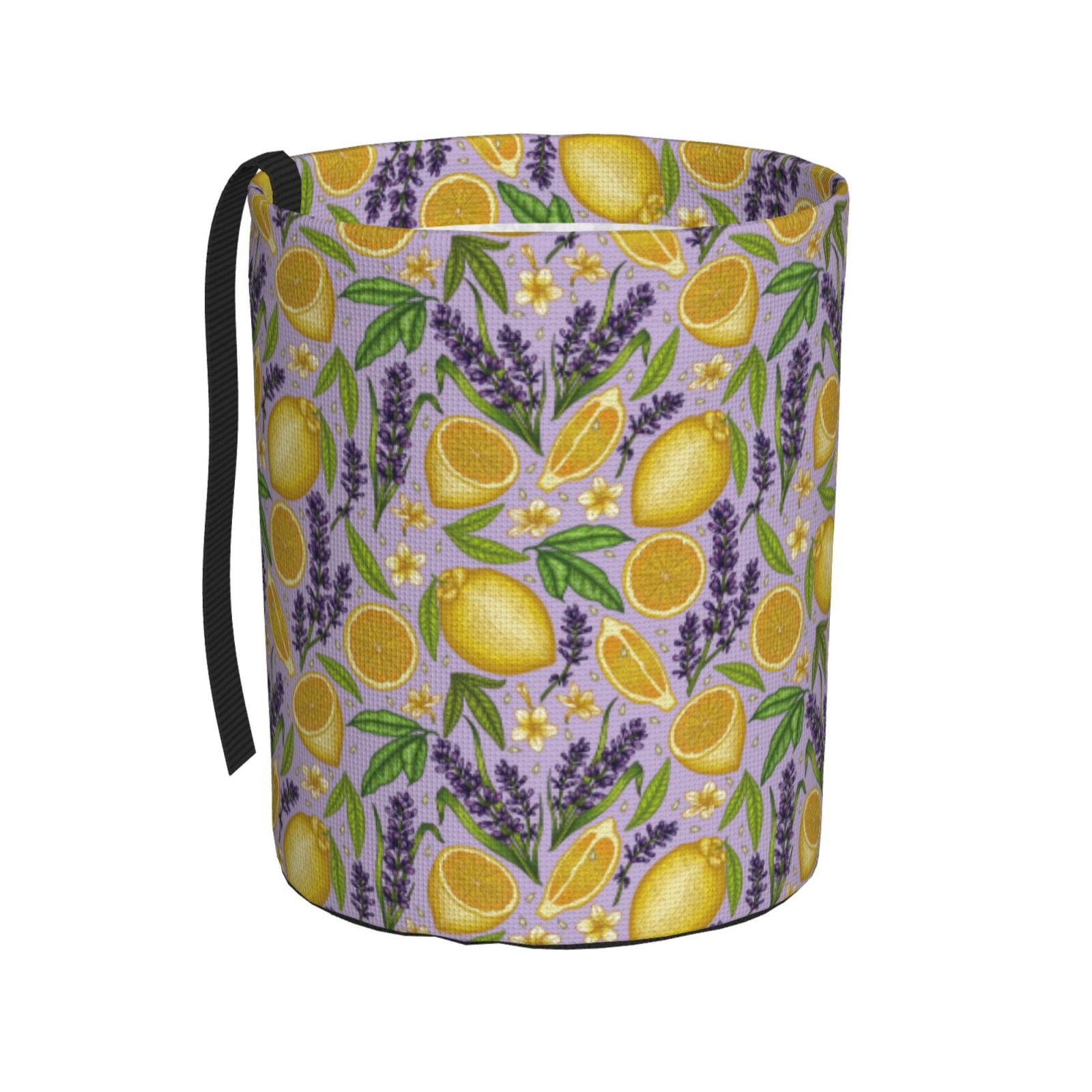 Kdxio Lavender Flowers Car Trash Can Garbage Car Accessories Trash Can ...