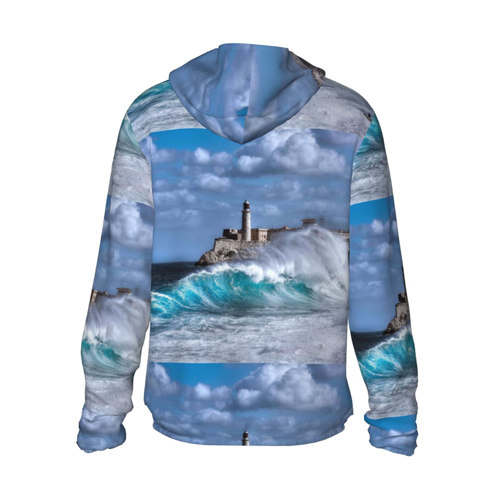 Kdxio Lighthouse in Havana Print Women Men Sun Protection UPF 50 ...