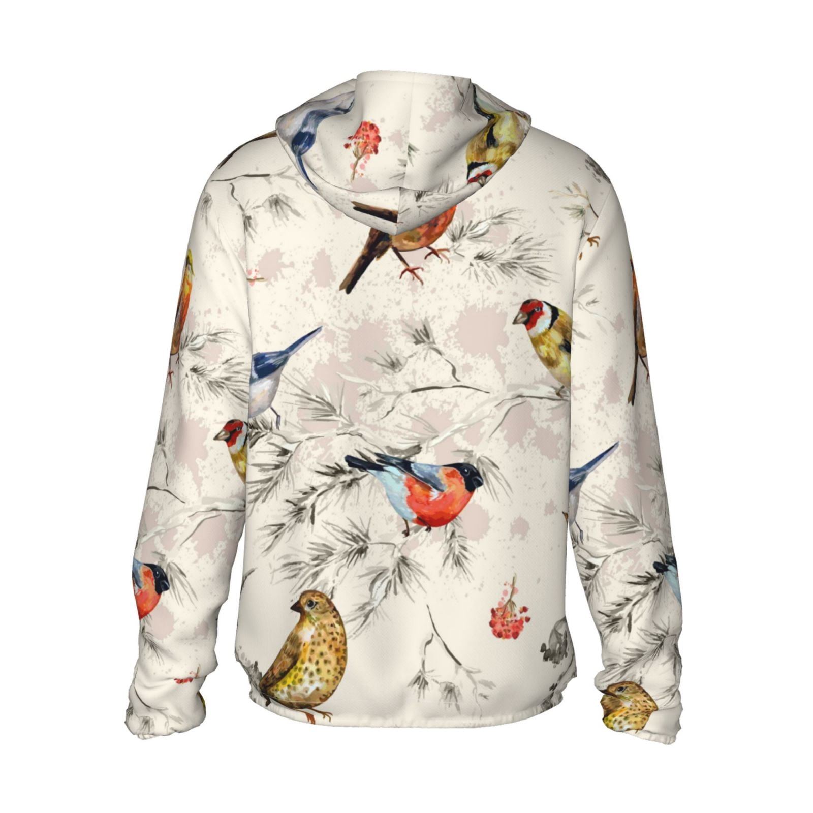 Kdxio Little Birds Print Women Men Sun Protection UPF 50+ Jackets Zip ...