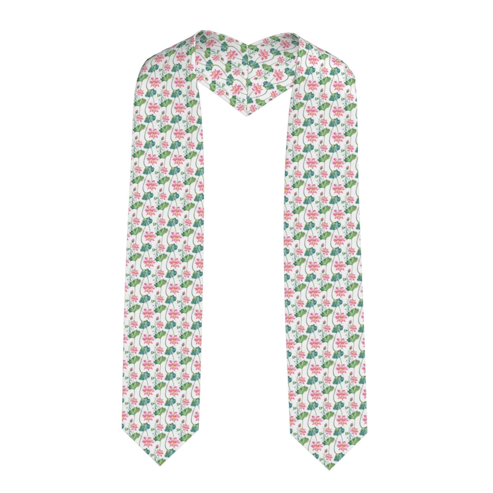 Kdxio Lotus Flower Graduation Stole Class, Graduation Sash, Unisex ...