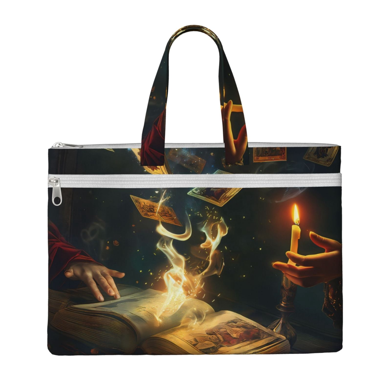 Kdxio Magical Tarot Reading File Tote Document Bag Business Briefcase ...