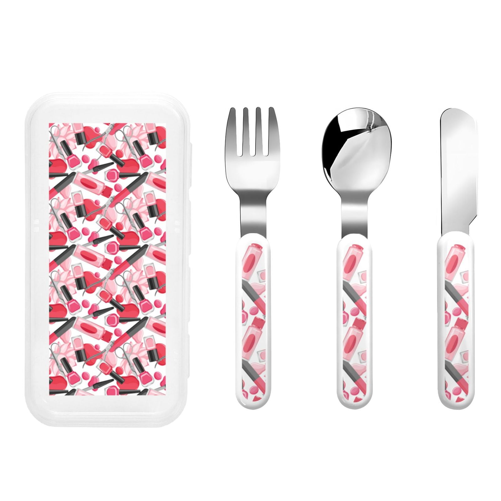 Kdxio Makeup Toddler Utensils Set - Kids Silverware Set, Set Kids ...