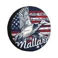 Kdxio Mallard Duck With American Flag for Tire Cover Wheel Protectors ...