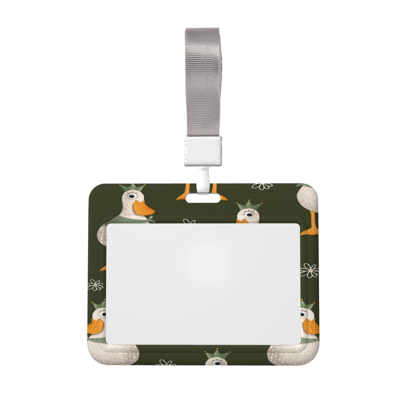 Kdxio Mallard Ducks Wild Birds Card Badge Holder Work Badge Sleeve for ...
