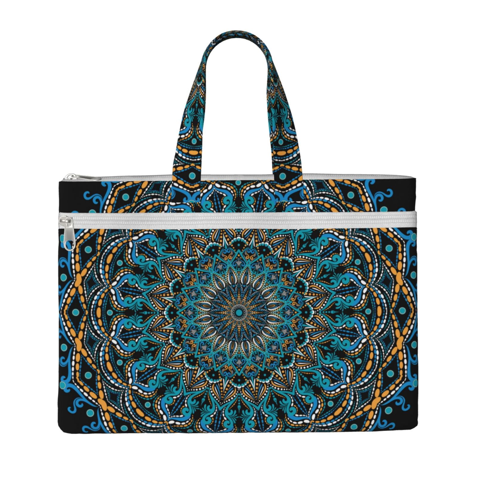 Kdxio Mandala File Tote Document Bag Business Briefcase Bag Document ...