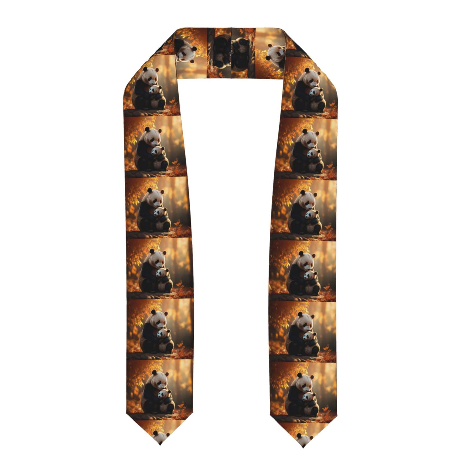 Kdxio Maple Forest Panda Graduation Stole Class, Graduation Sash ...