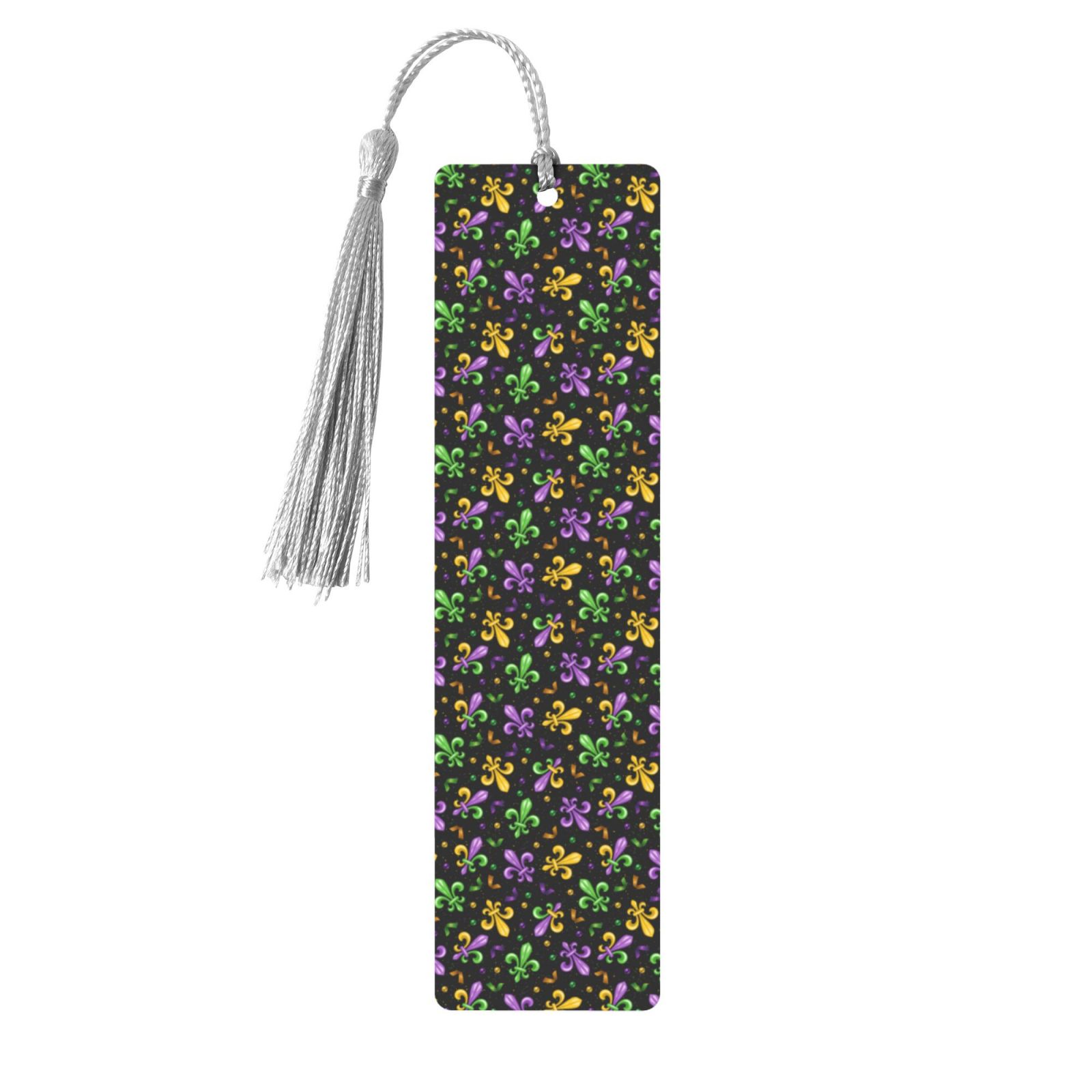 Kdxio Mardi Gras Carnival4 Print Metal Tassel Bookmarks,Perfect Gift ...