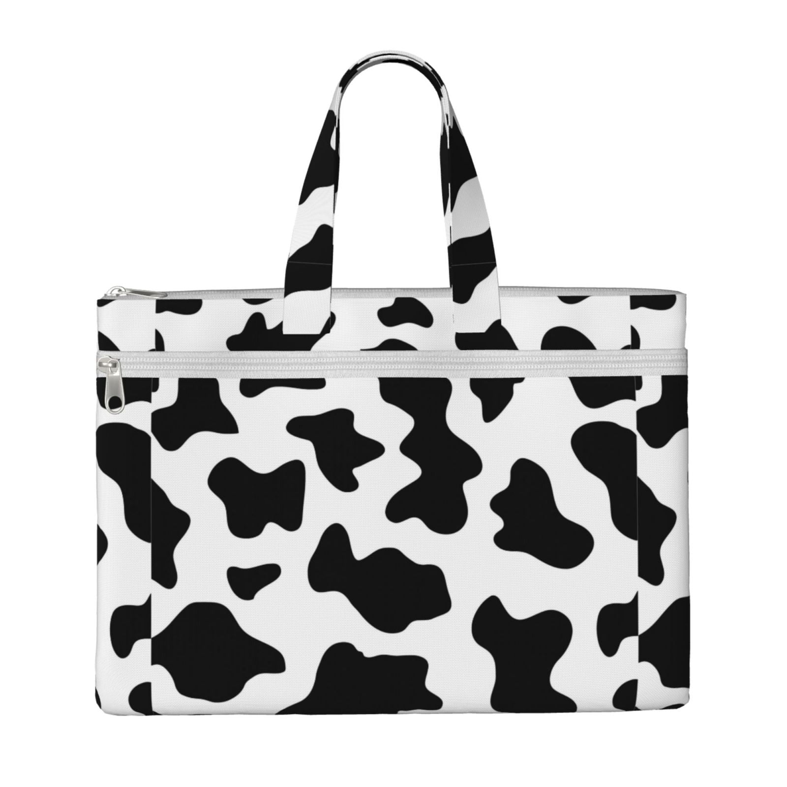 Kdxio Milk Cow File Tote Document Bag Business Briefcase Bag Document ...