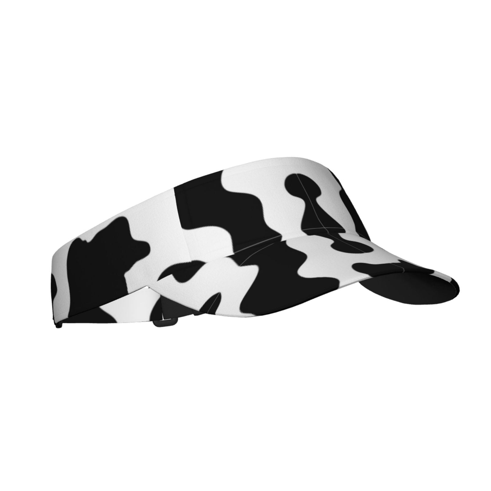 Kdxio Milk Cow Print Sun Visor Hat Golf Visor Adjustable Velcro Outdoor ...