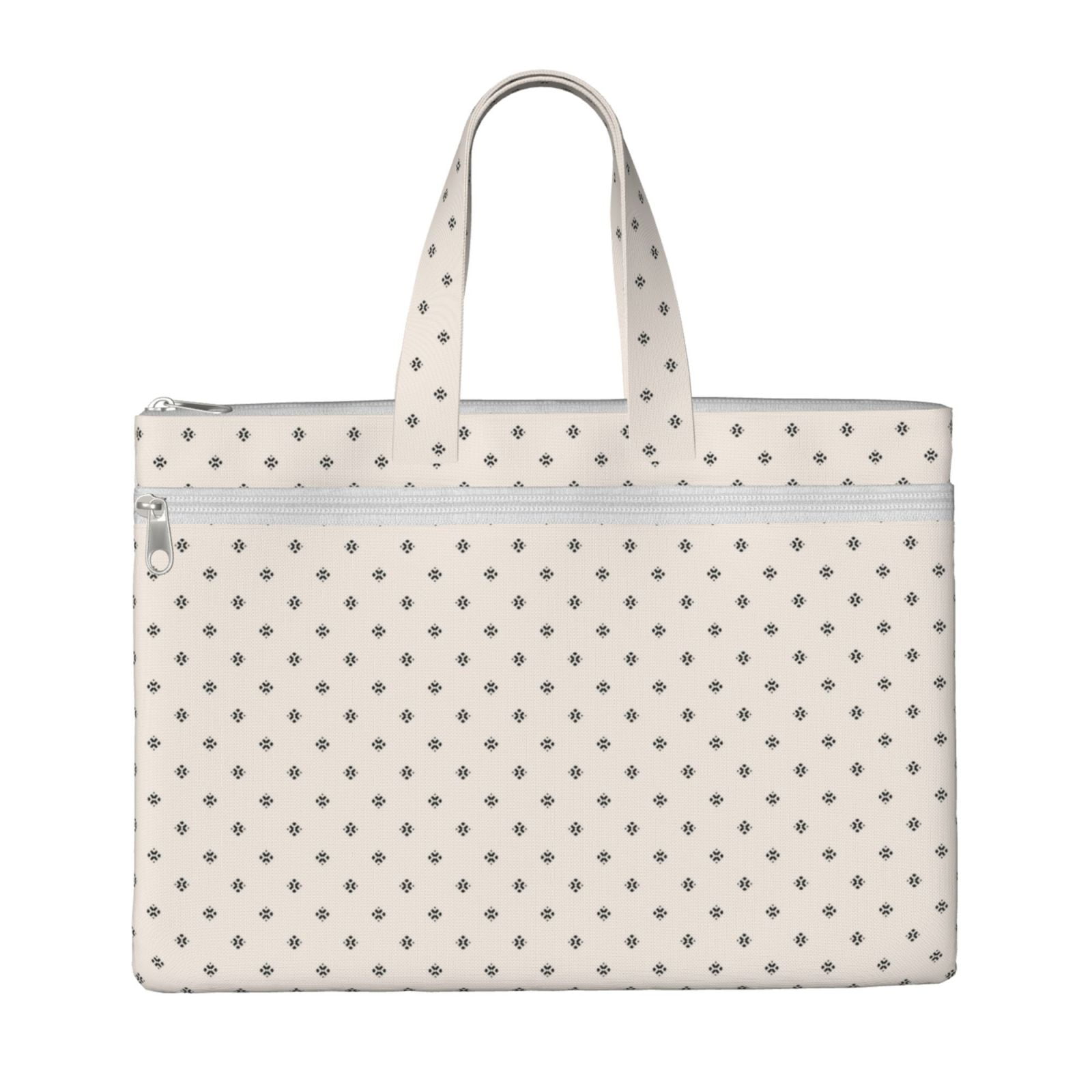 Kdxio Minimalist Crosshatch Dots File Tote Document Bag Business ...