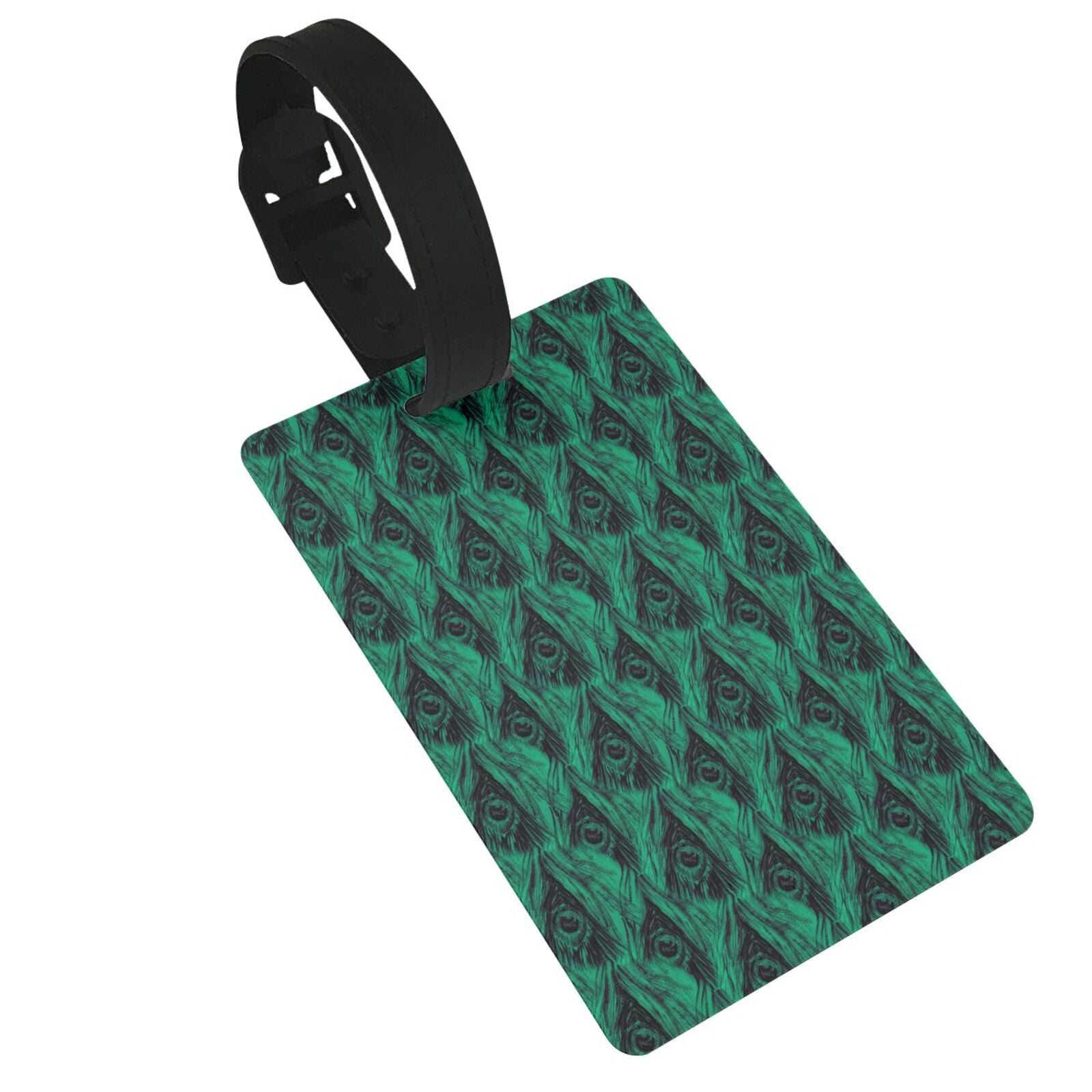 Kdxio Mint Bird Feathers Luggage Tags Privacy Cover ID Label Suitcase ...