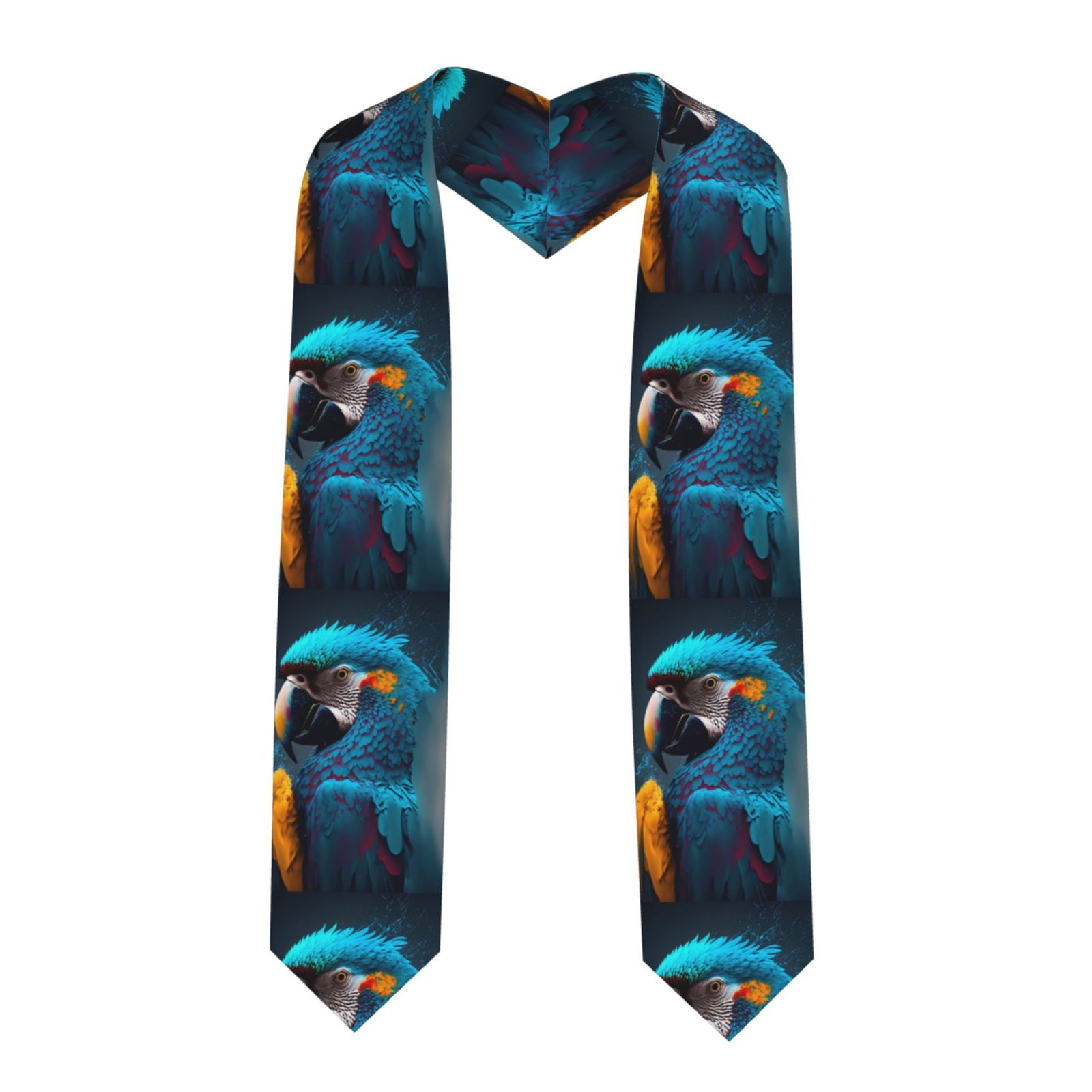 Kdxio Modern Style Blue Parrot Graduation Stole Class, Graduation Sash ...