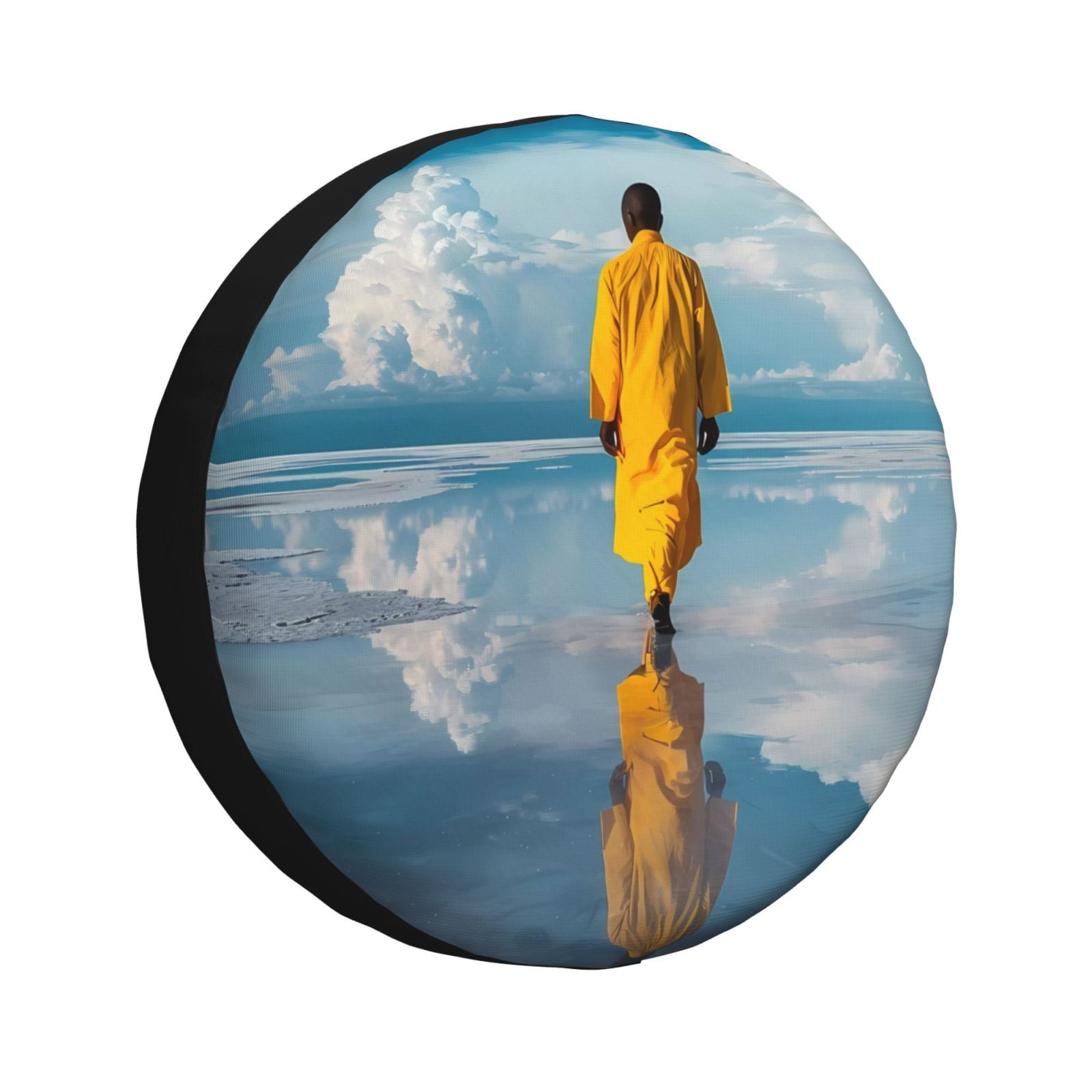 Kdxio Monk Walking On Water for Tire Cover Wheel Protectors Tyre Covers ...