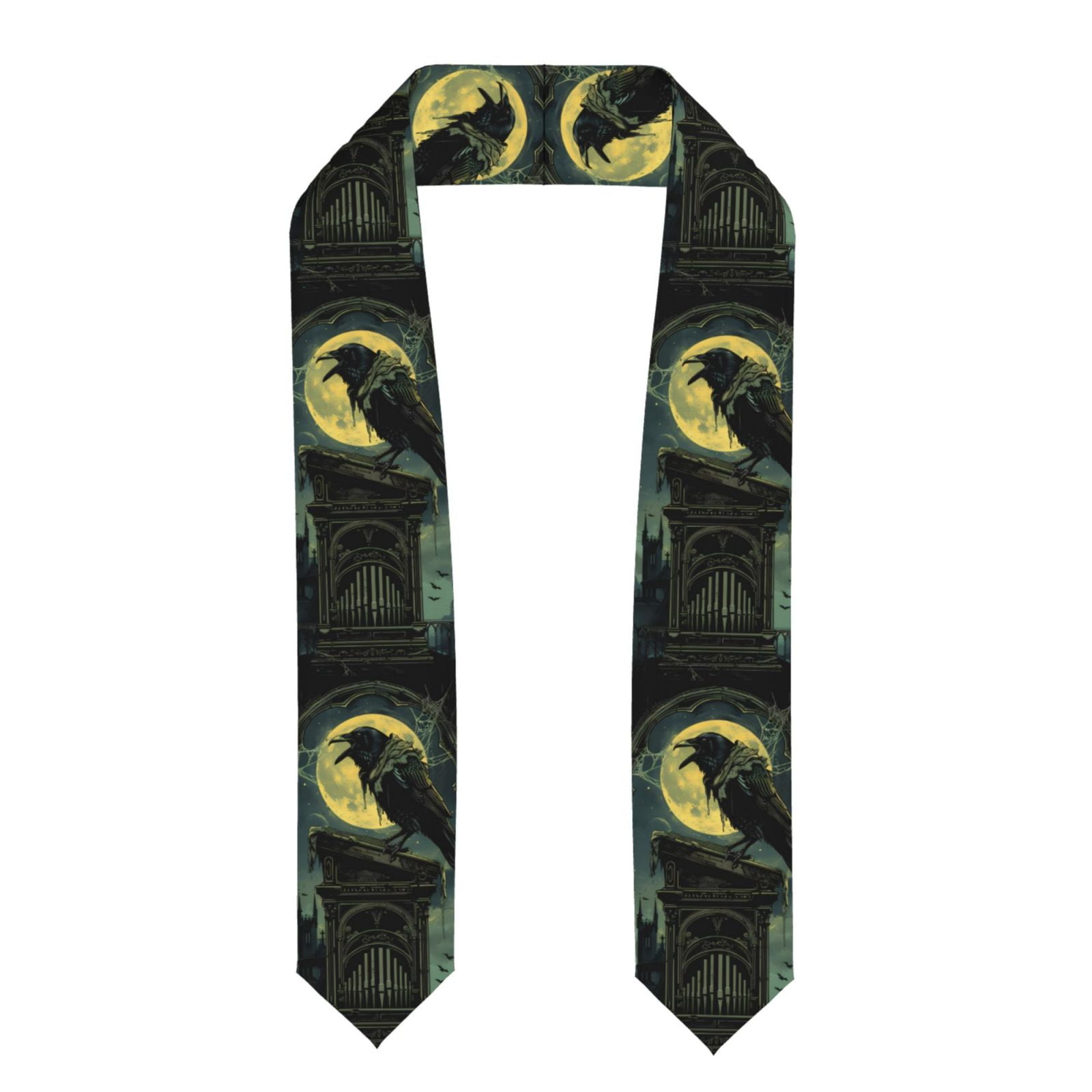 Kdxio MoonNight Sky Crow Graduation Stole Class, Graduation Sash ...